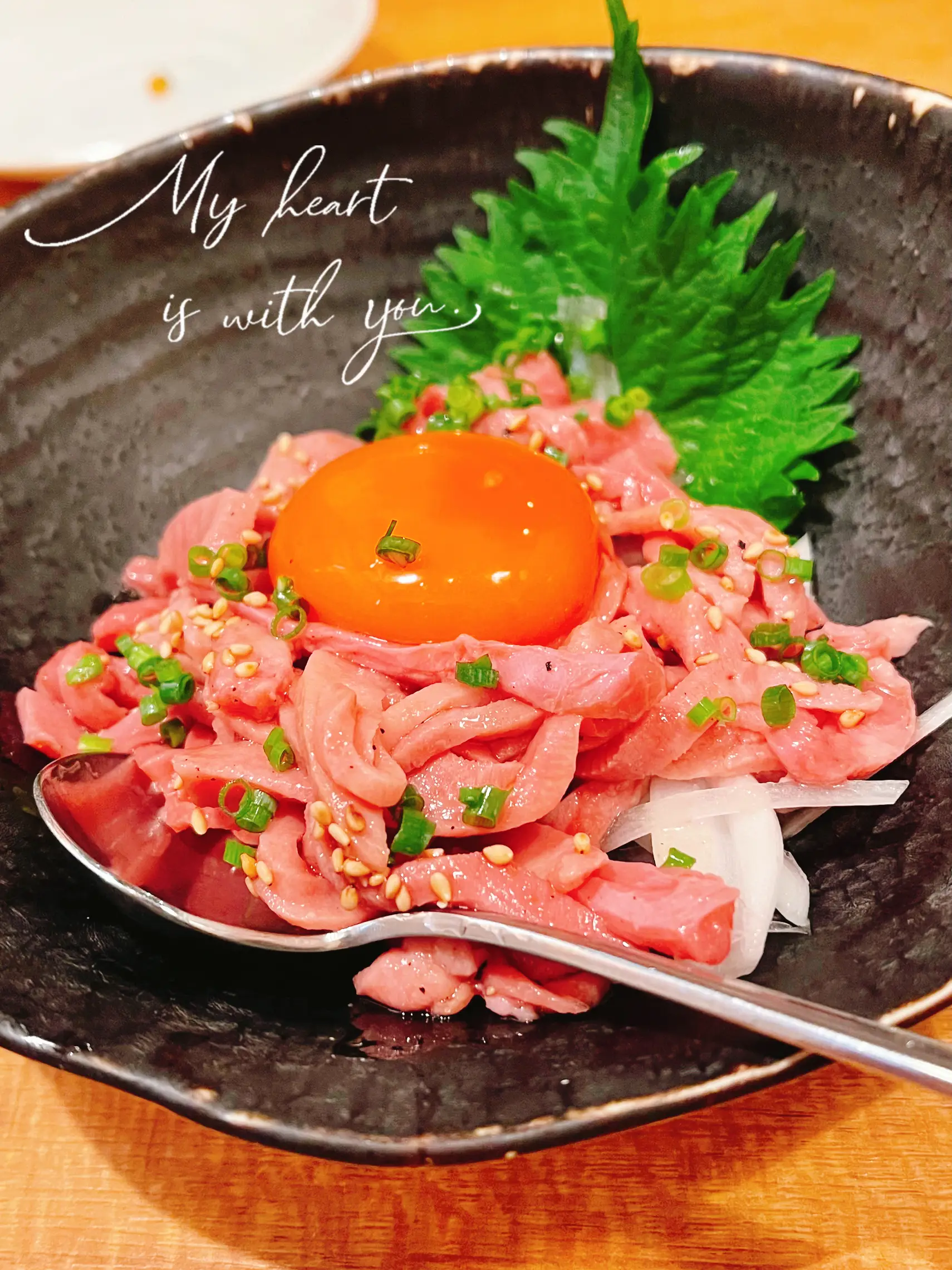 利久の牛タンローストネギ塩ユッケ | sm0323が投稿したフォトブック | Lemon8