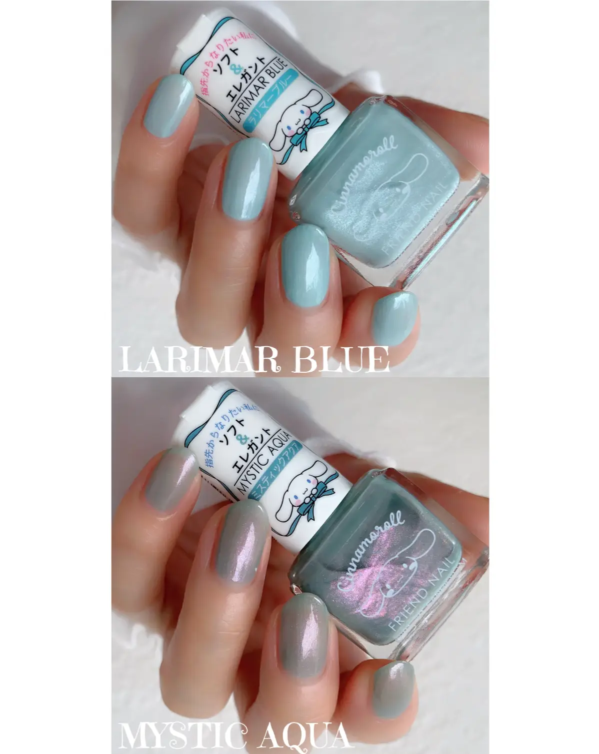 DAISO "FRIEND NAIL" 夏のおすすめブルーネイルカラー💙 | 𝐌𝐊が投稿したフォトブック | Lemon8