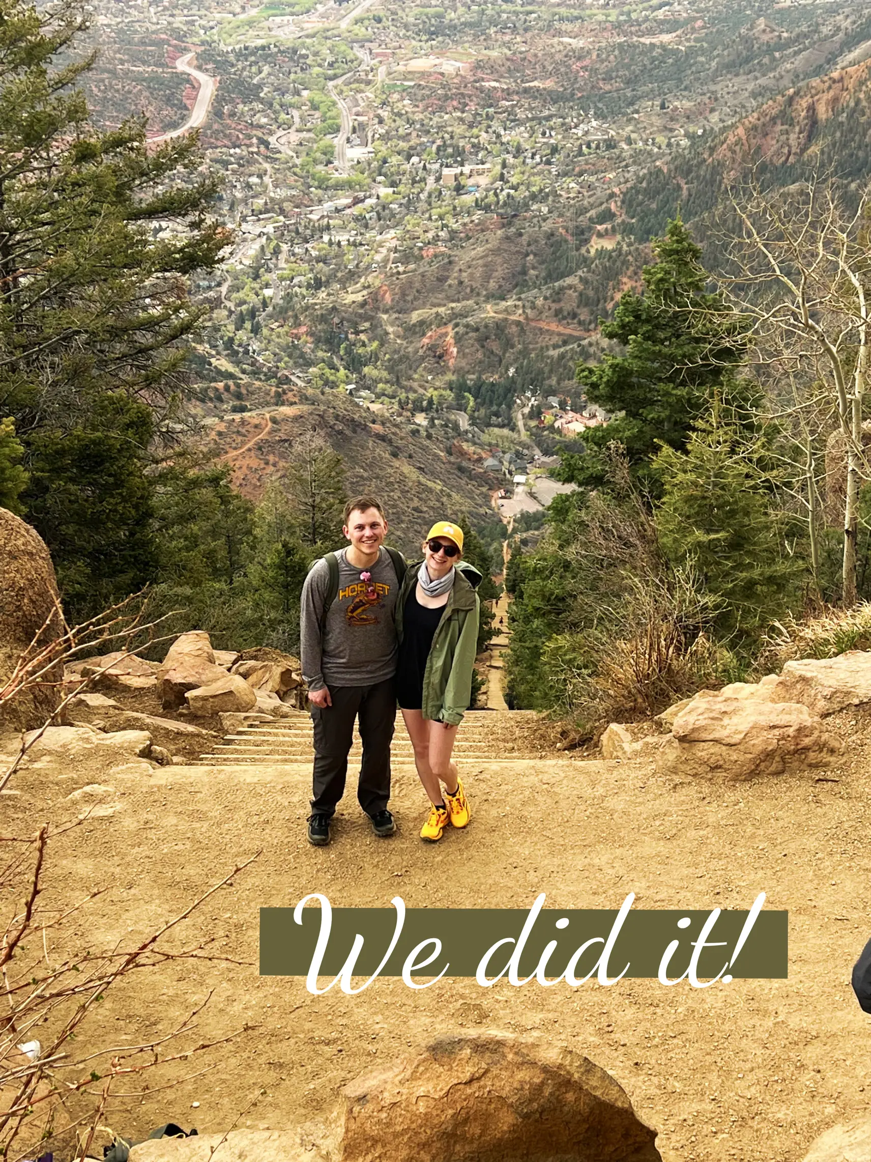 Conquering the Manitou Incline (2,768 steps!) | Gallery posted by Brooklyn 🌻 | Lemon8