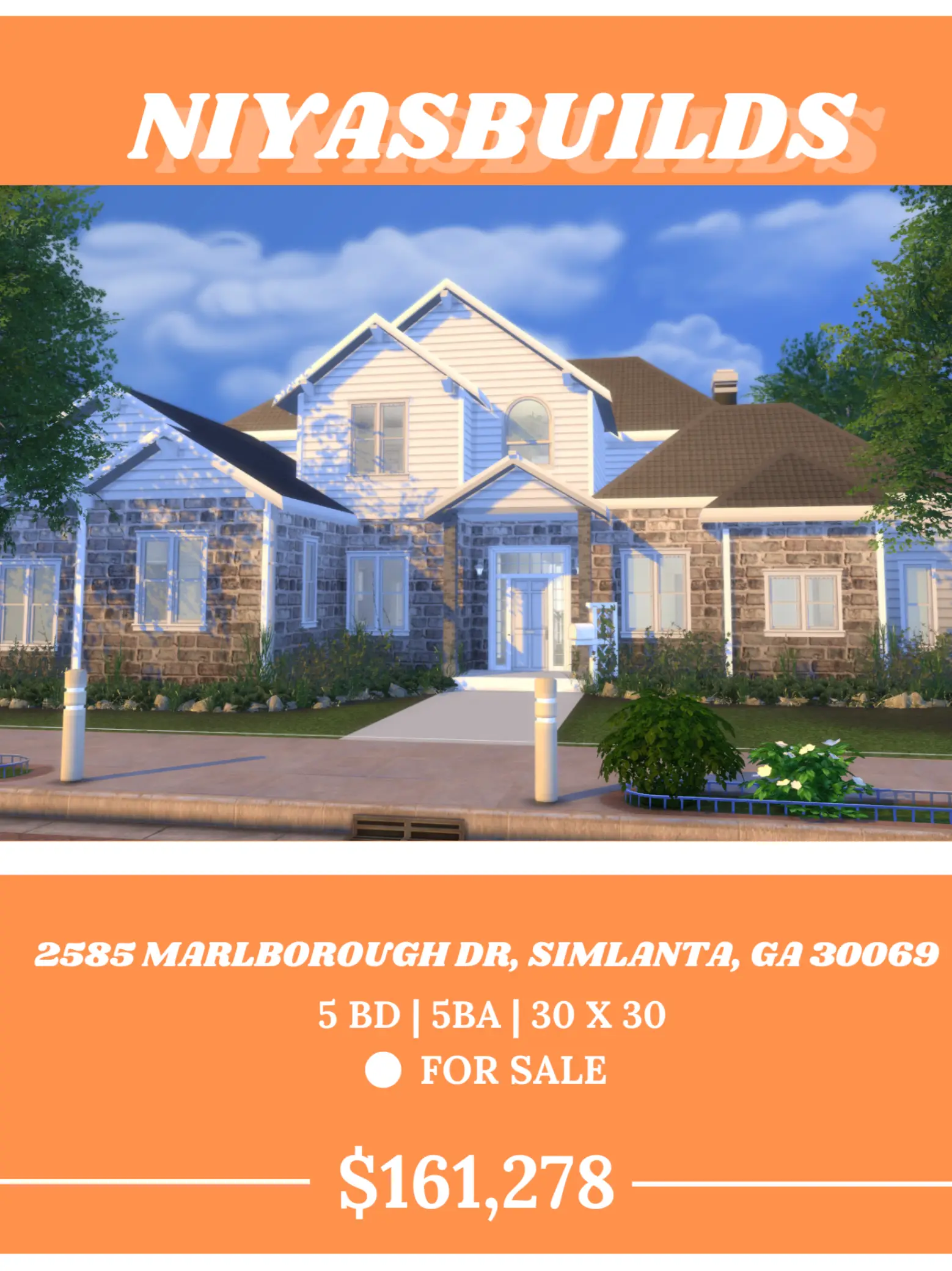 The Sims 4: Realistic House Builds | Gallery posted by NiyasBuilds | Lemon8