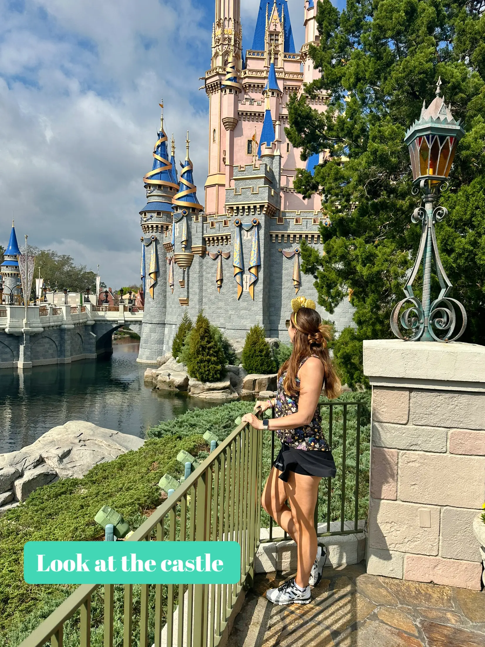 Magic Kingdom Castle Photo Location | Gallery posted by Heather M | Lemon8
