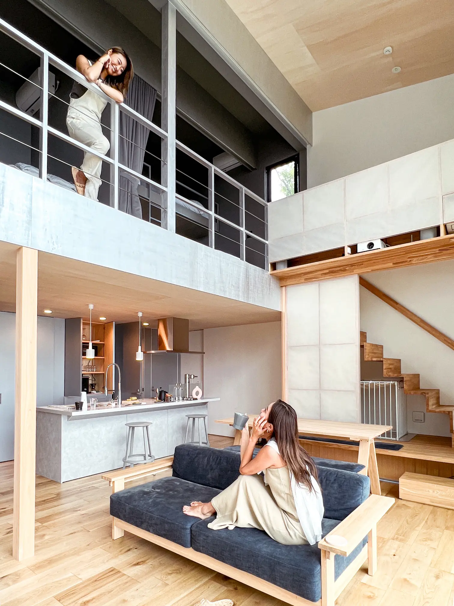 【伊豆高原】PLAYLIVING IZU🌿お洒落で外にはサウナも！海の見える一棟貸し別荘 | asami000003が投稿したフォトブック | Lemon8