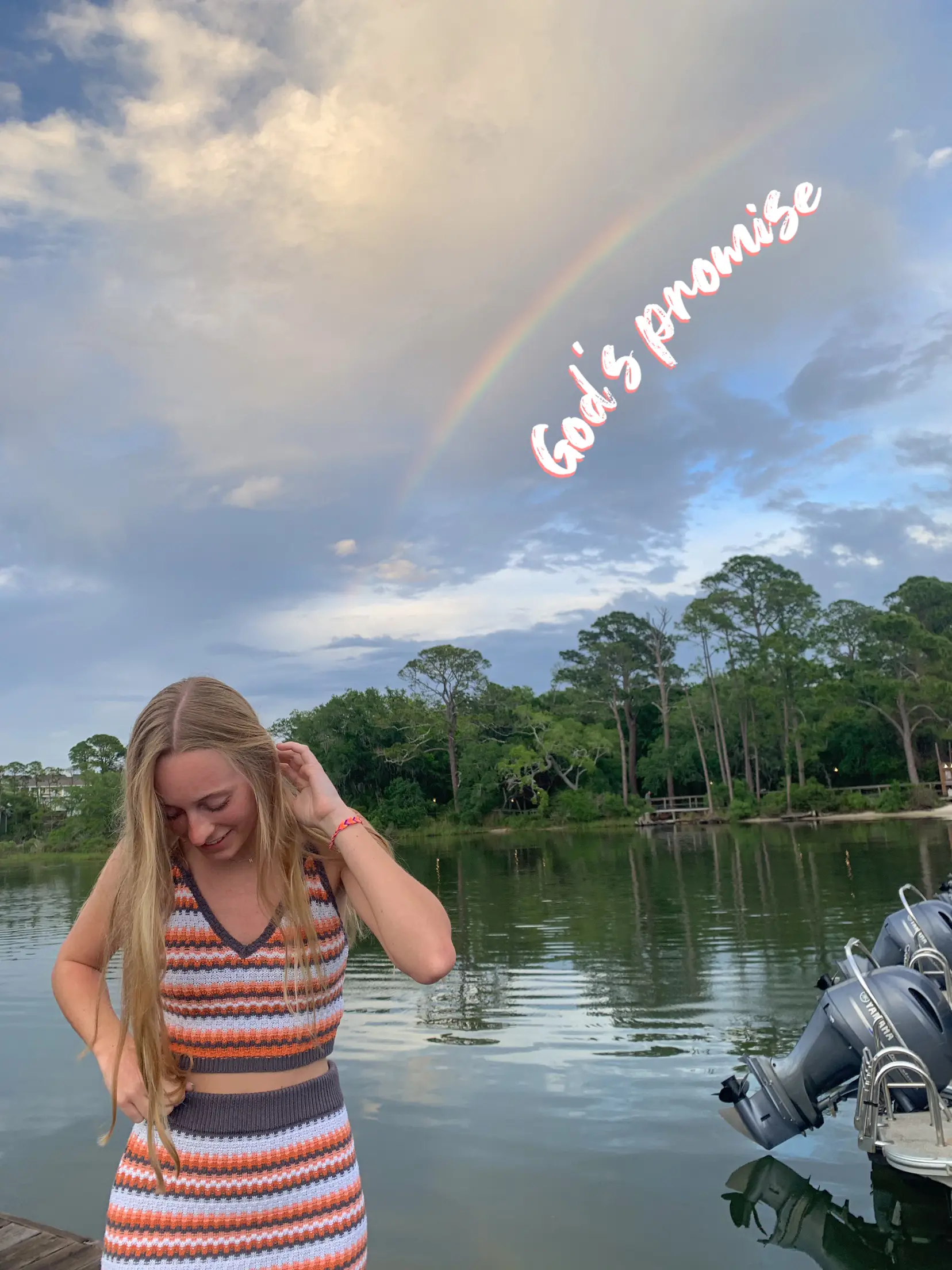 God’s promise 🌈🧡 | Gallery posted by Pey | Lemon8