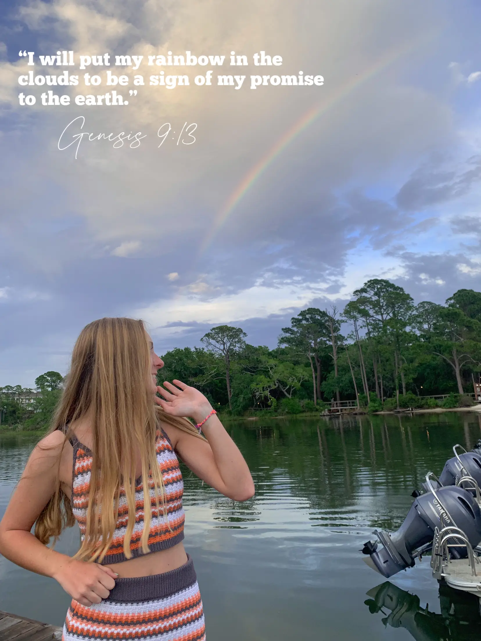 God’s promise 🌈🧡 | Gallery posted by Pey | Lemon8