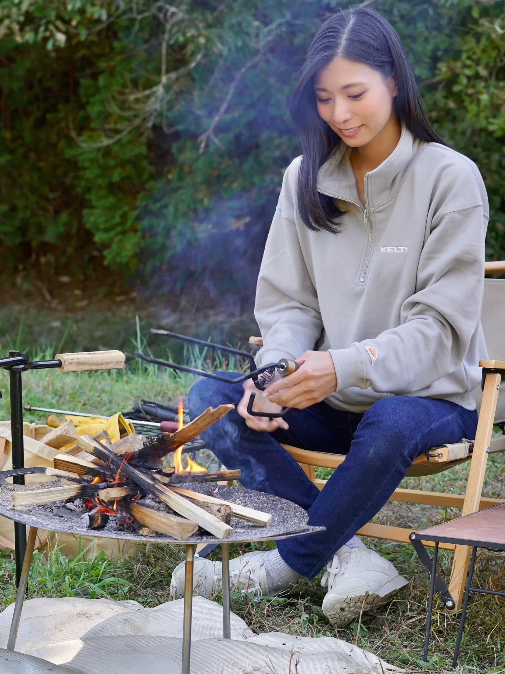 แคมป์คอร์ด (KELTY เหงื่อ)♡ | แกลเลอรีที่โพสต์โดย Yuri Camp🏕 | Lemon8