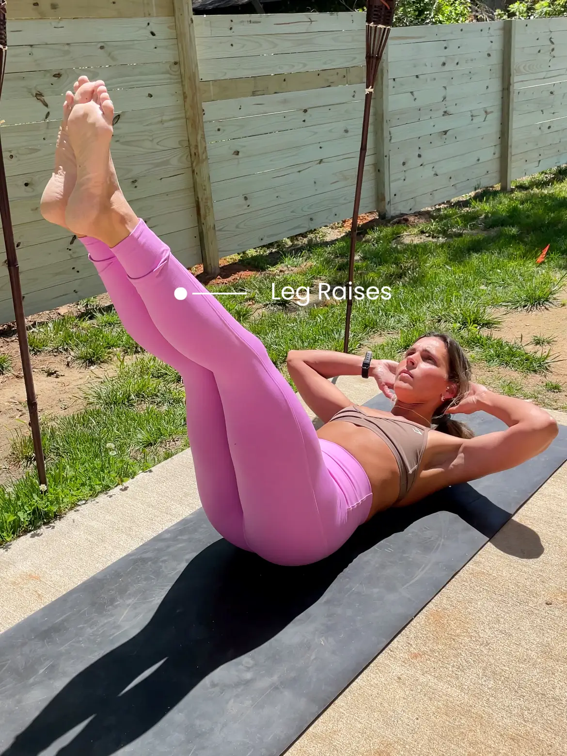 My Top Five Lower Core Exercises 🫶 | แกลเลอรีที่โพสต์โดย Summer | Lemon8