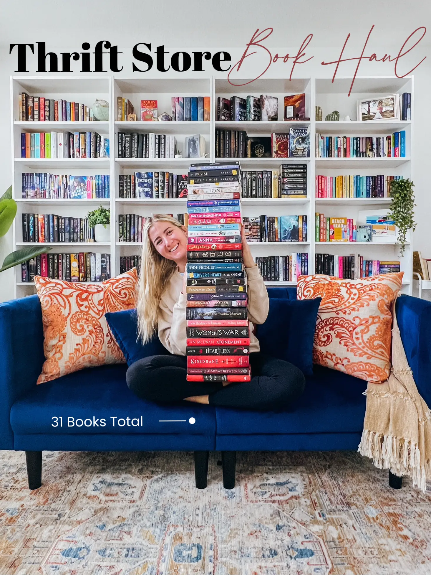 The BEST Thrift Store Book Haul of My Life! | Gallery posted by Angie | Lemon8