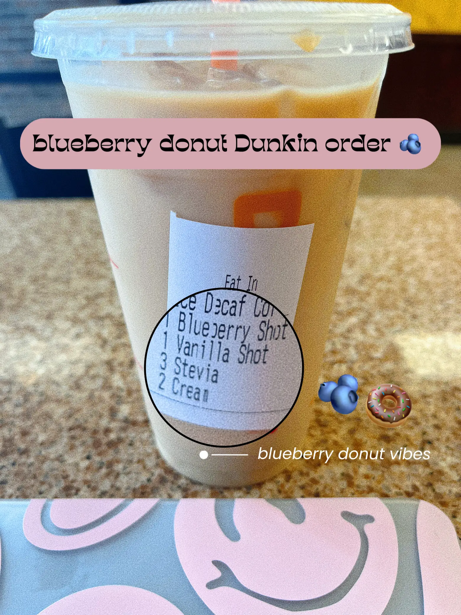 blueberry donut Dunkin order 🫐 | Gallery posted by francesca 🌸 | Lemon8