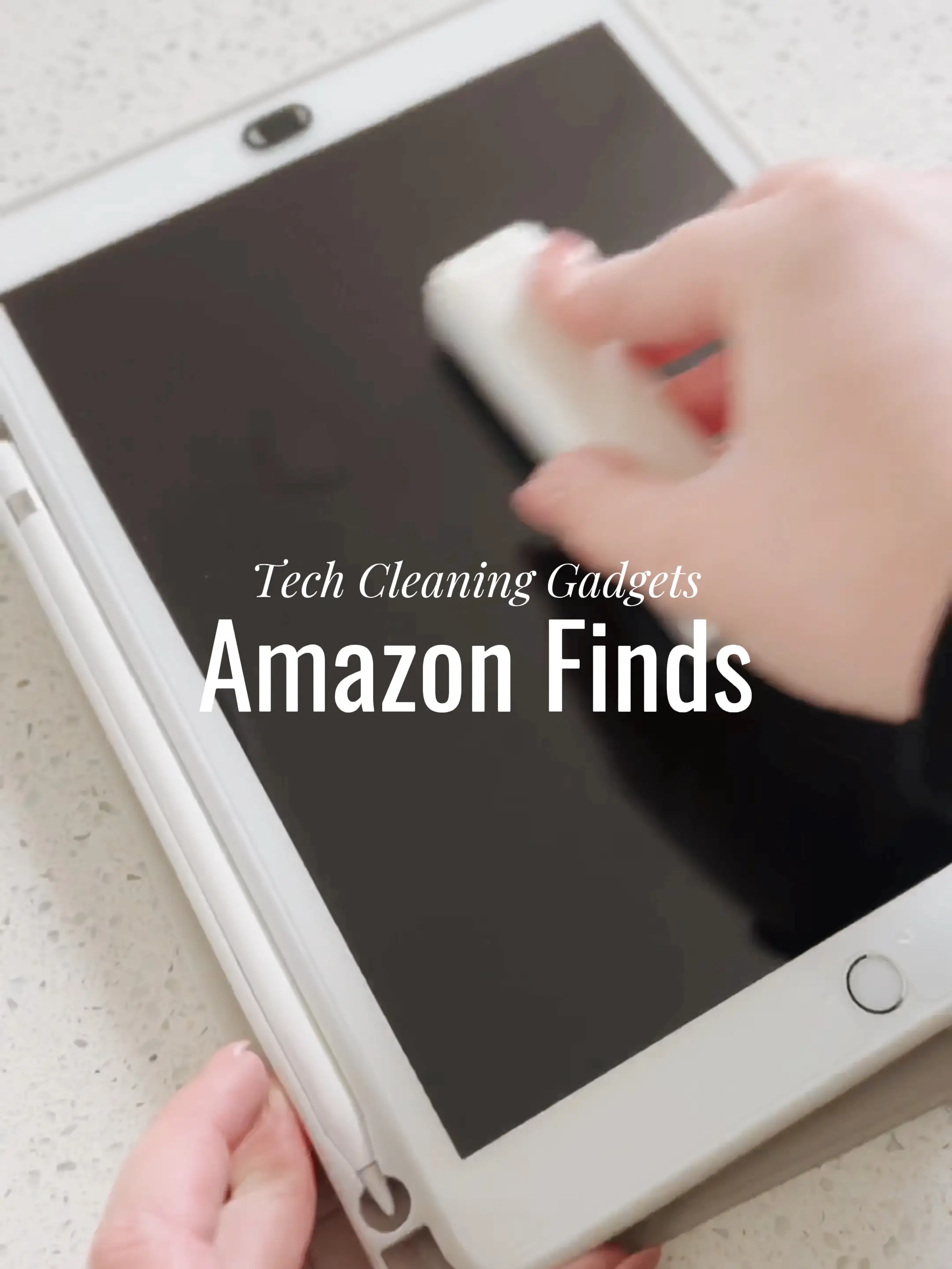 Amazon Tech Cleaning Gadget 🎧☁️🫶🏼 | Video published by EMILY LEAH | Lemon8