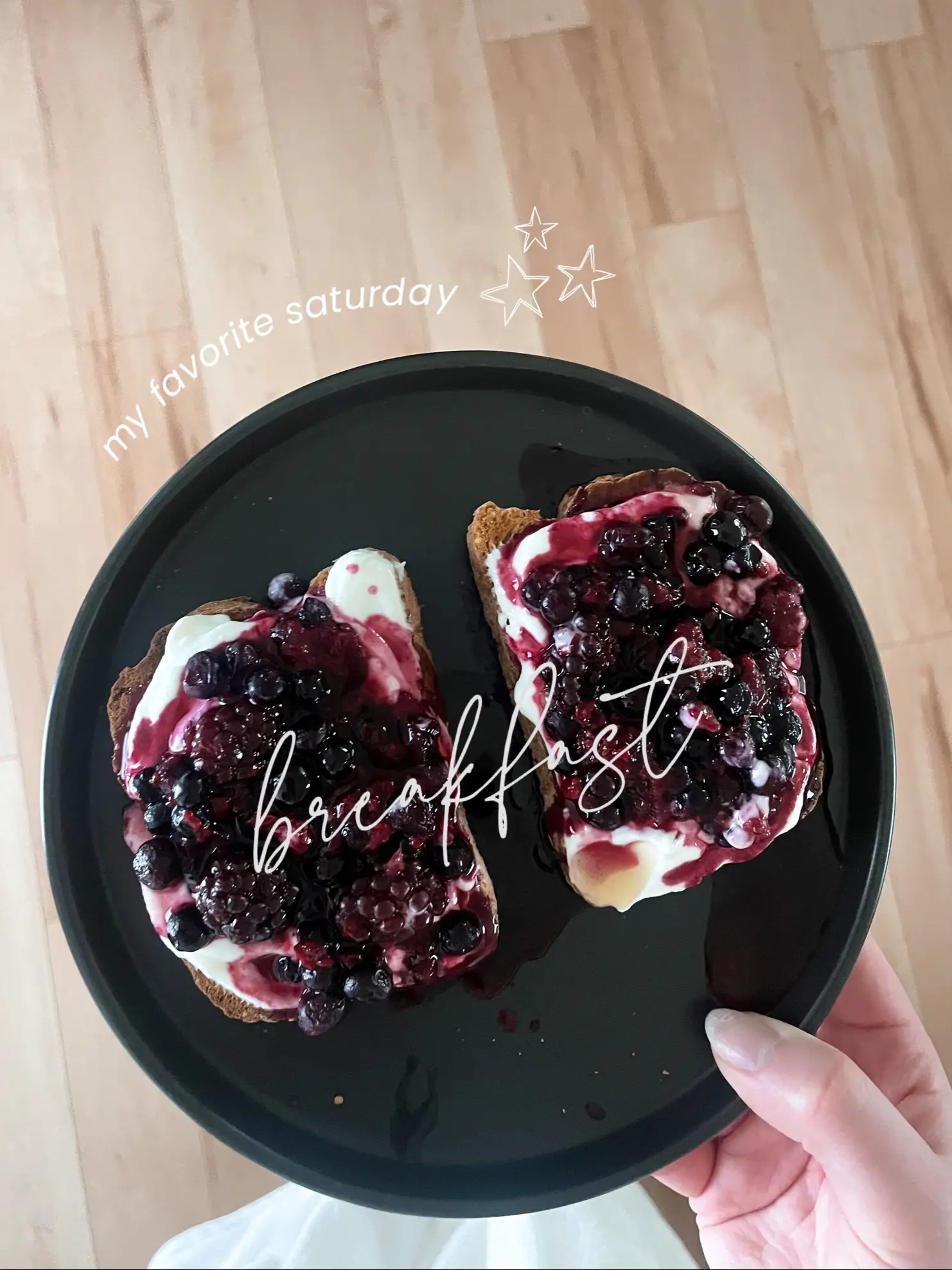 easy mixed berry toast 🫐🍞 | Gallery posted by Janelle Bowman | Lemon8