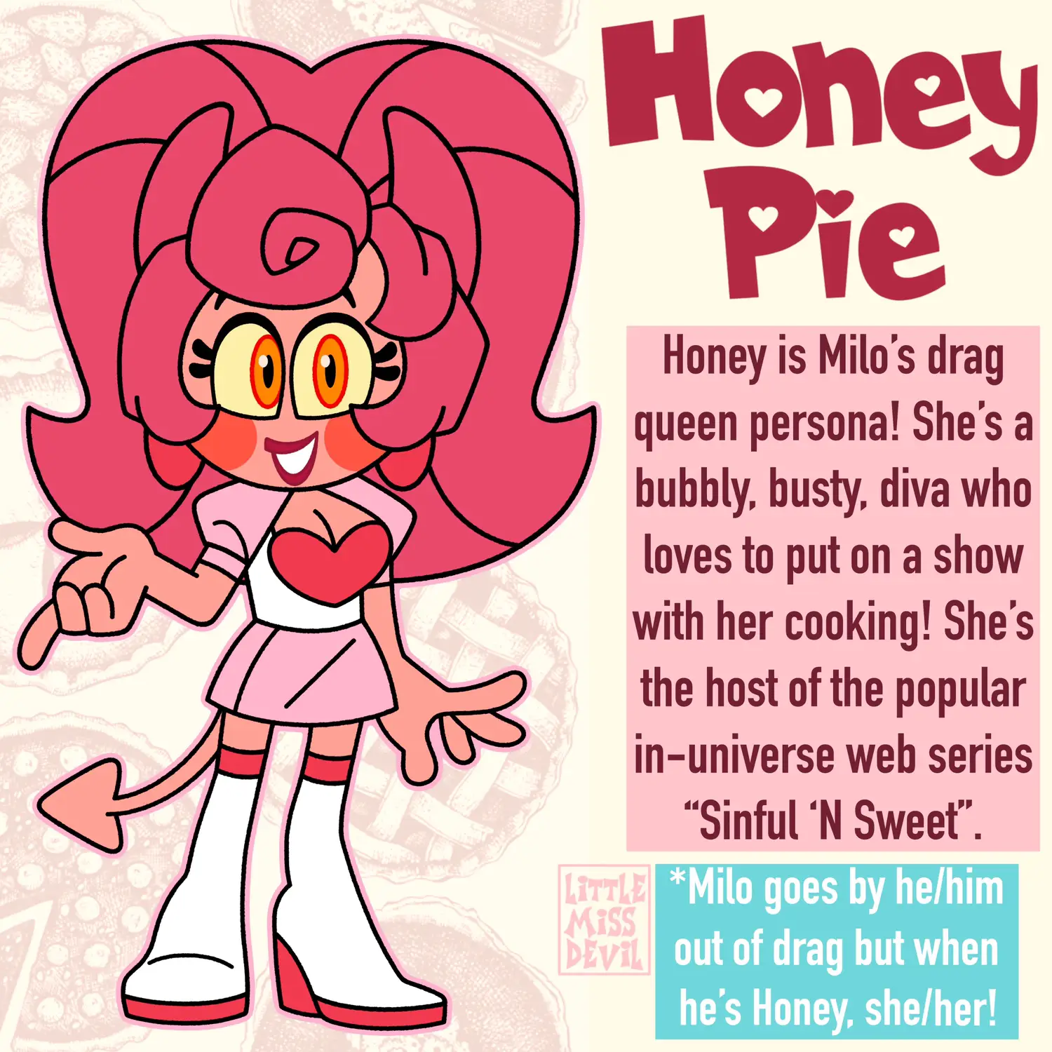 Honey’s sassy and sweet! 🍯🥧 | แกลเลอรีที่โพสต์โดย LittleMissDevil | Lemon8