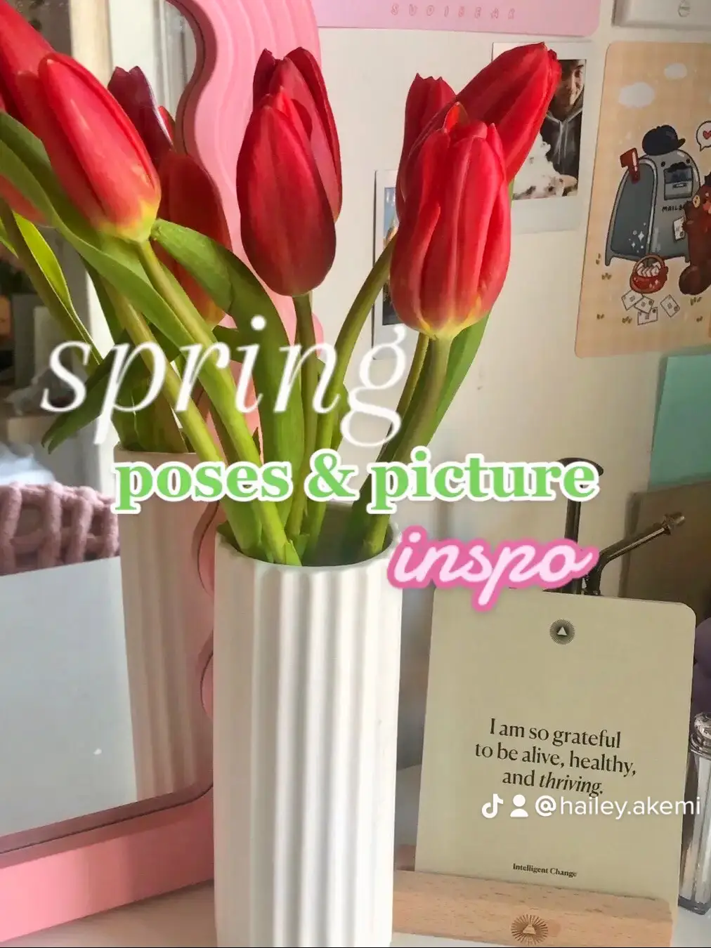 SPRING poses & post inspo! | Gallery posted by hailey.akemi | Lemon8