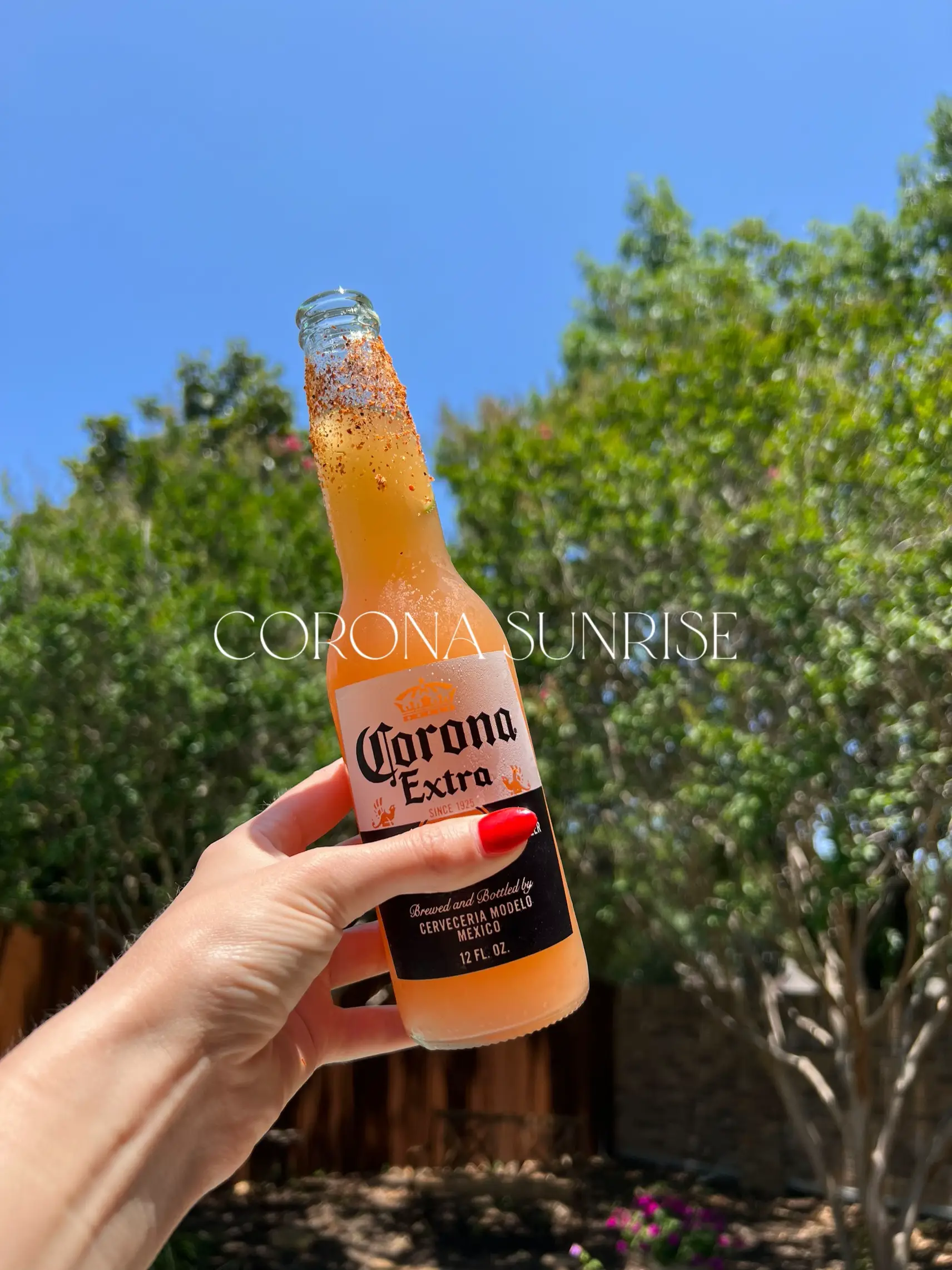 CORONA SUNRISE! | Video published by Chelsea Collins | Lemon8
