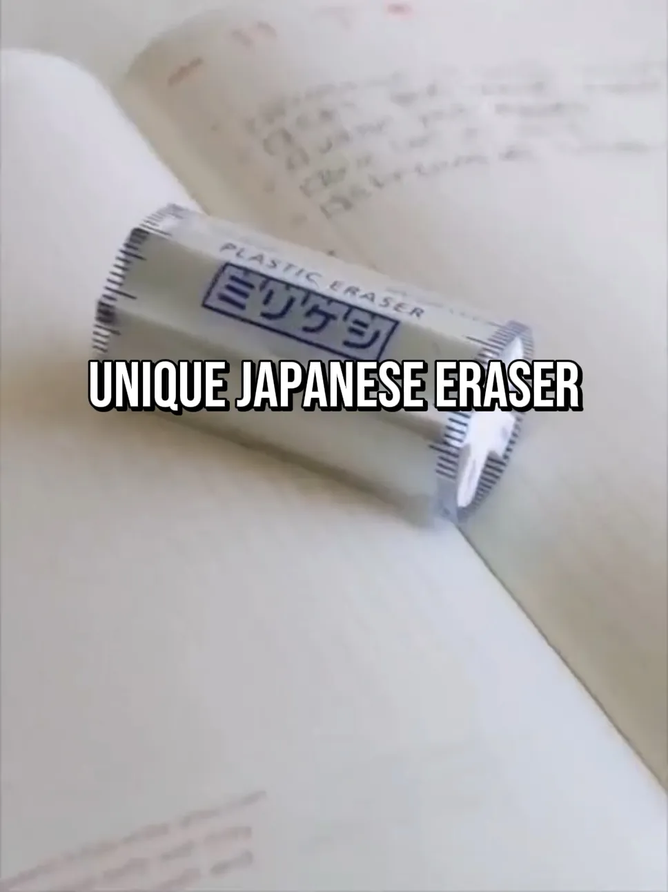 Unique Japanese eraser | Video published by Study buddy | Lemon8