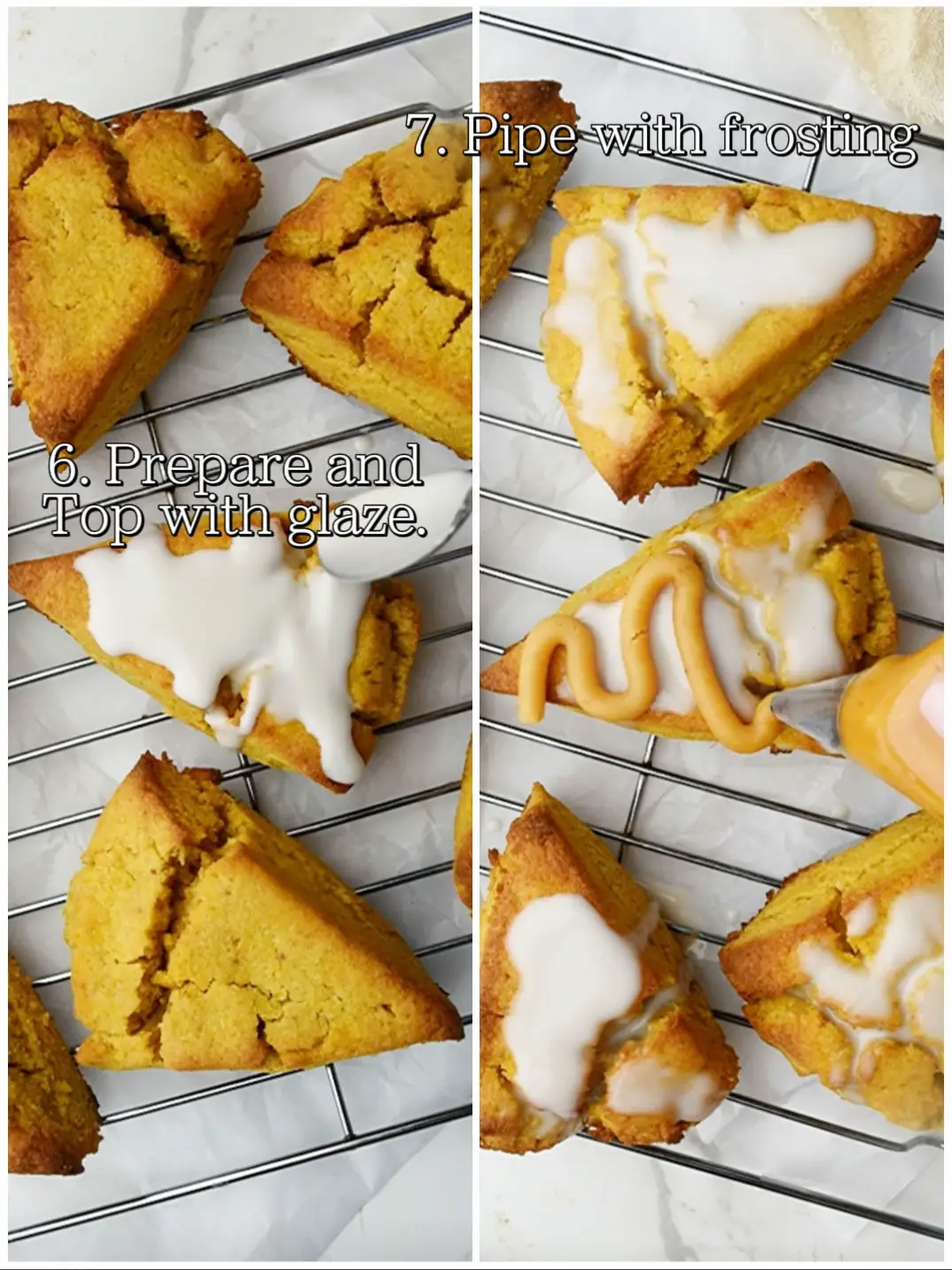 Pumpkin Scones Starbucks copycat | แกลเลอรีที่โพสต์โดย Stelle&CoBakes | Lemon8