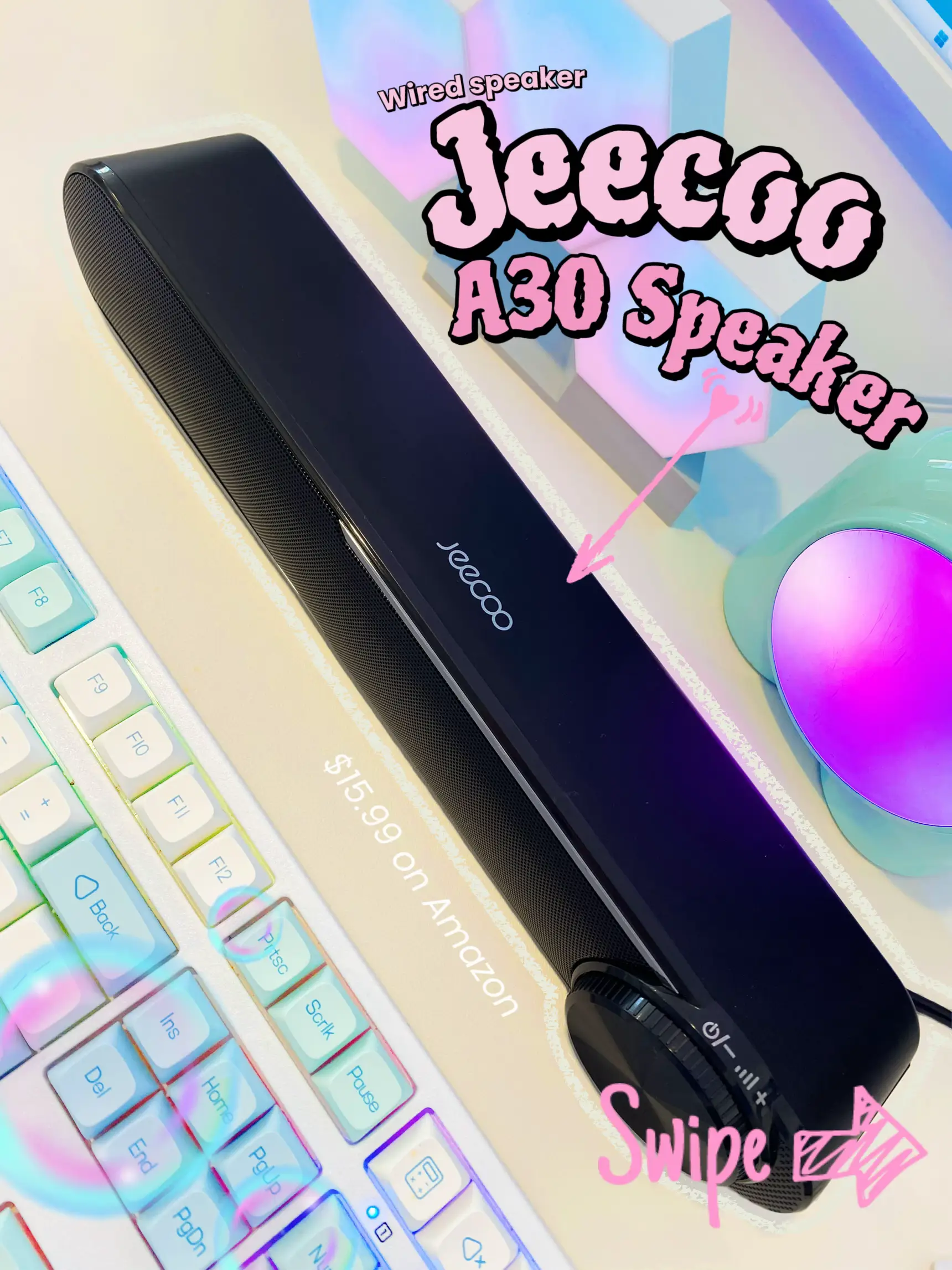 Jeecoo A30 Wired Computer Speakers | Gallery posted by Yun Jung | Lemon8