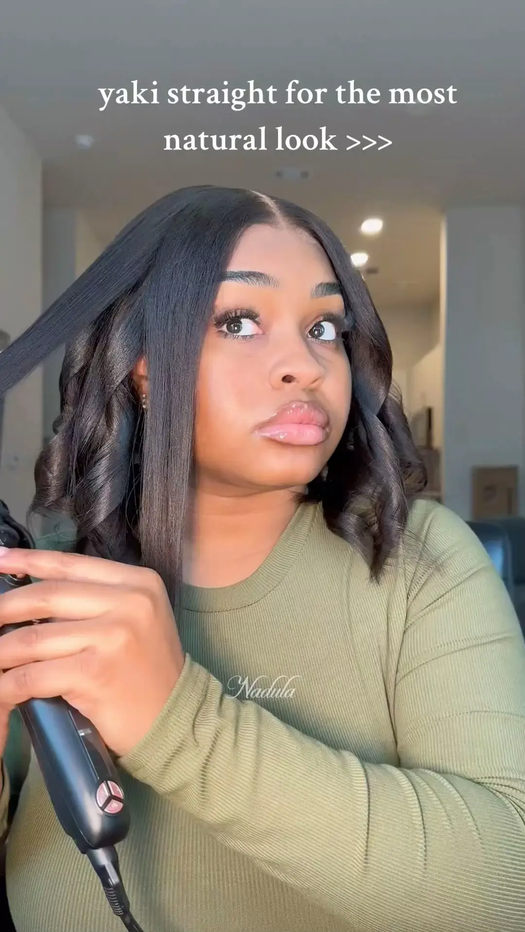 This curling effect is really beautiful😍 | Video published by ...