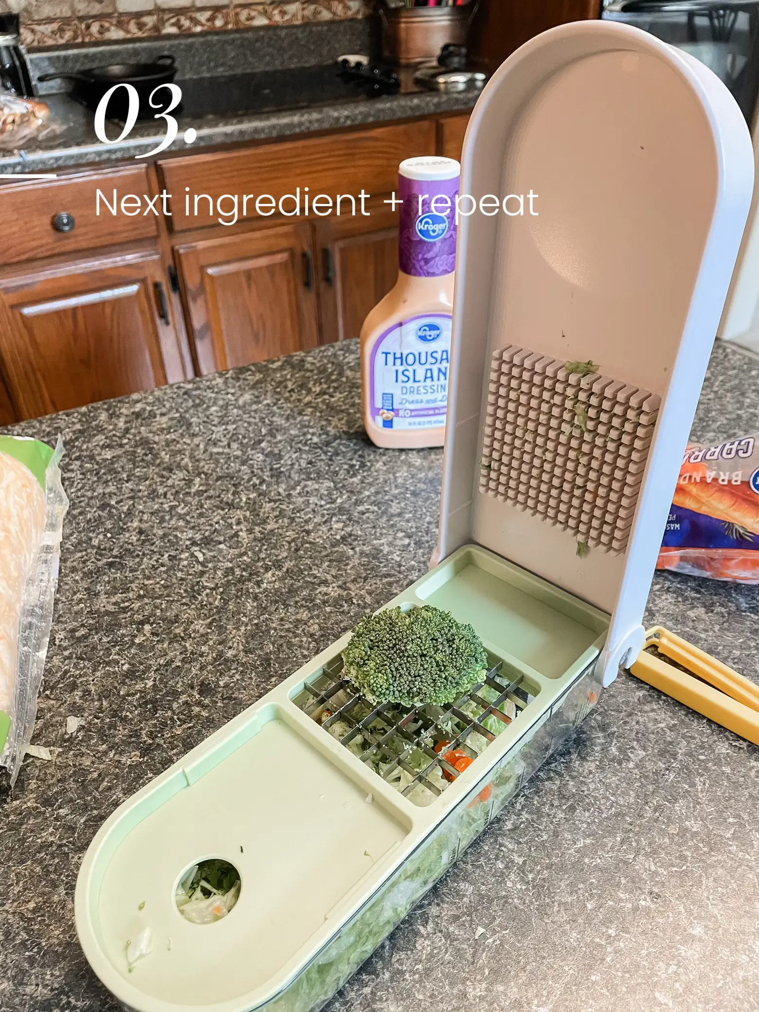 tiktok salad hack | Gallery posted by Allie! | Lemon8