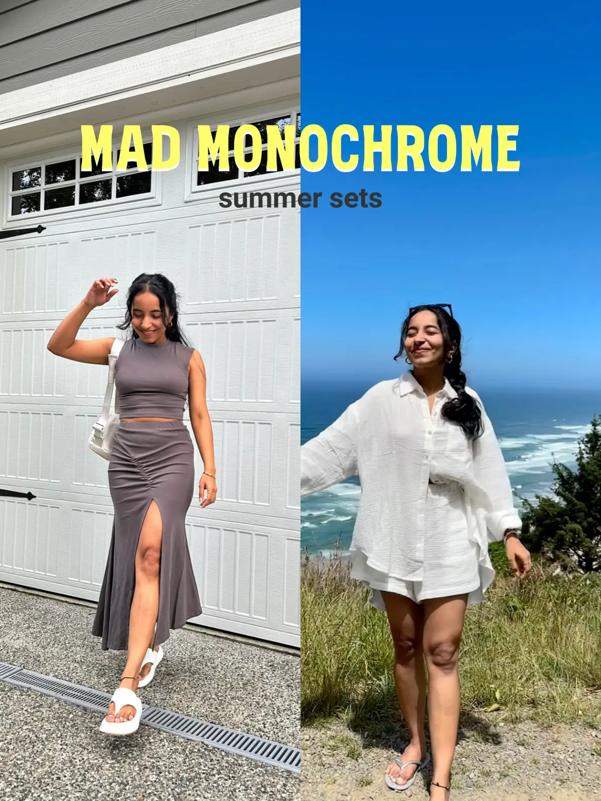 Mad monochrome - summer sets 🤍 | Gallery posted by Chandu | Lemon8