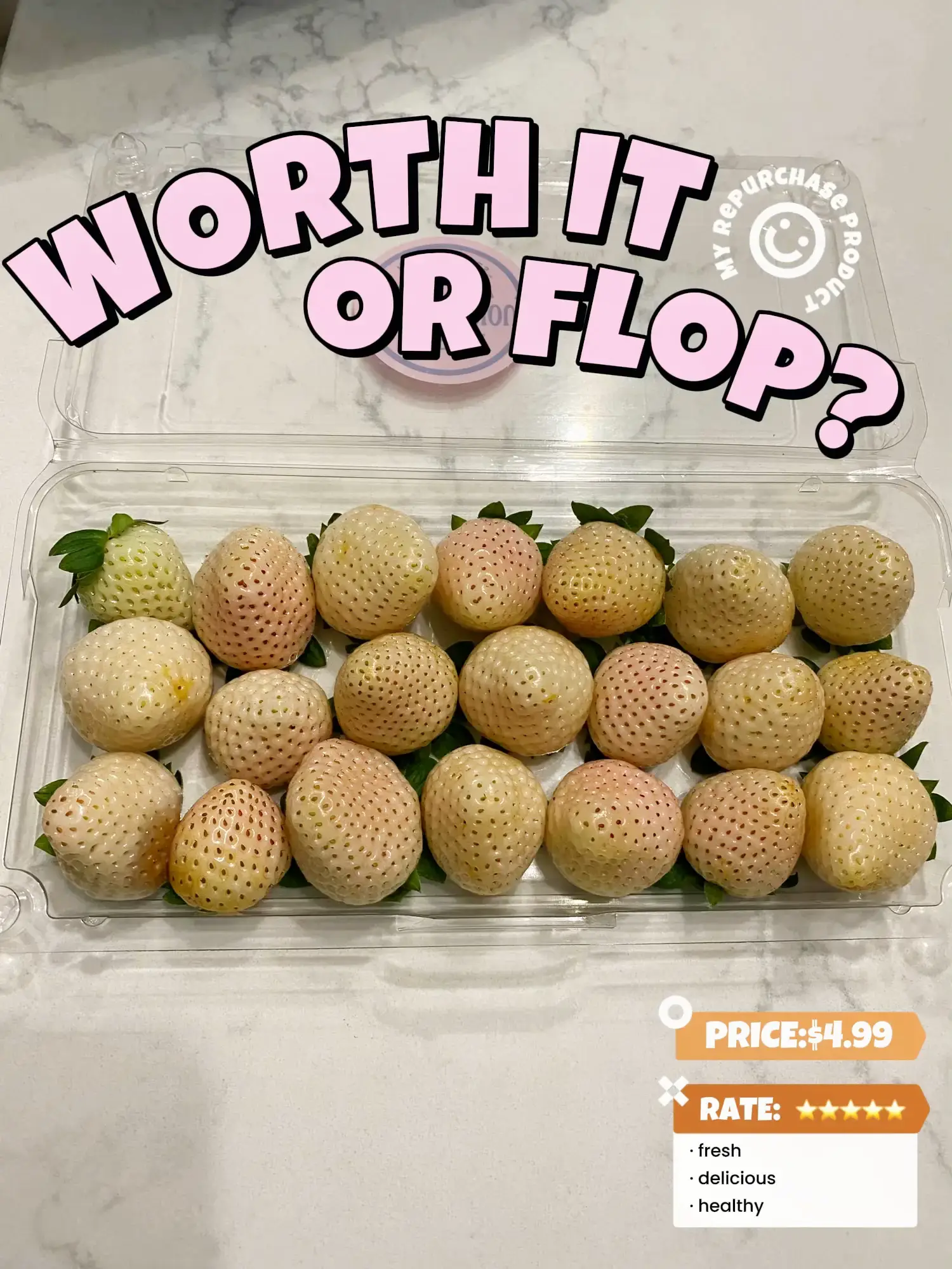 I tried the Aldi Pineberries | Gallery posted by Glow Up Finance | Lemon8