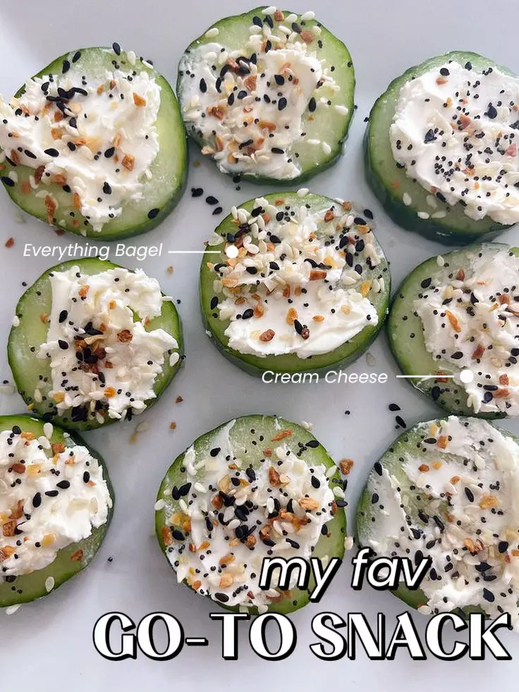 Easy Go-To Snack 🥯🥒 | Gallery posted by francishilton 🍋 | Lemon8