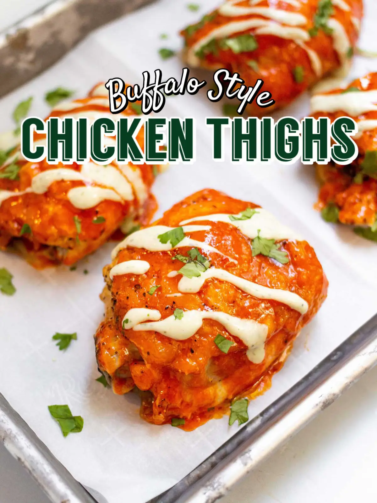 🔥 Buffalo Chicken Thighs | แกลเลอรีที่โพสต์โดย bykelseysmith | Lemon8