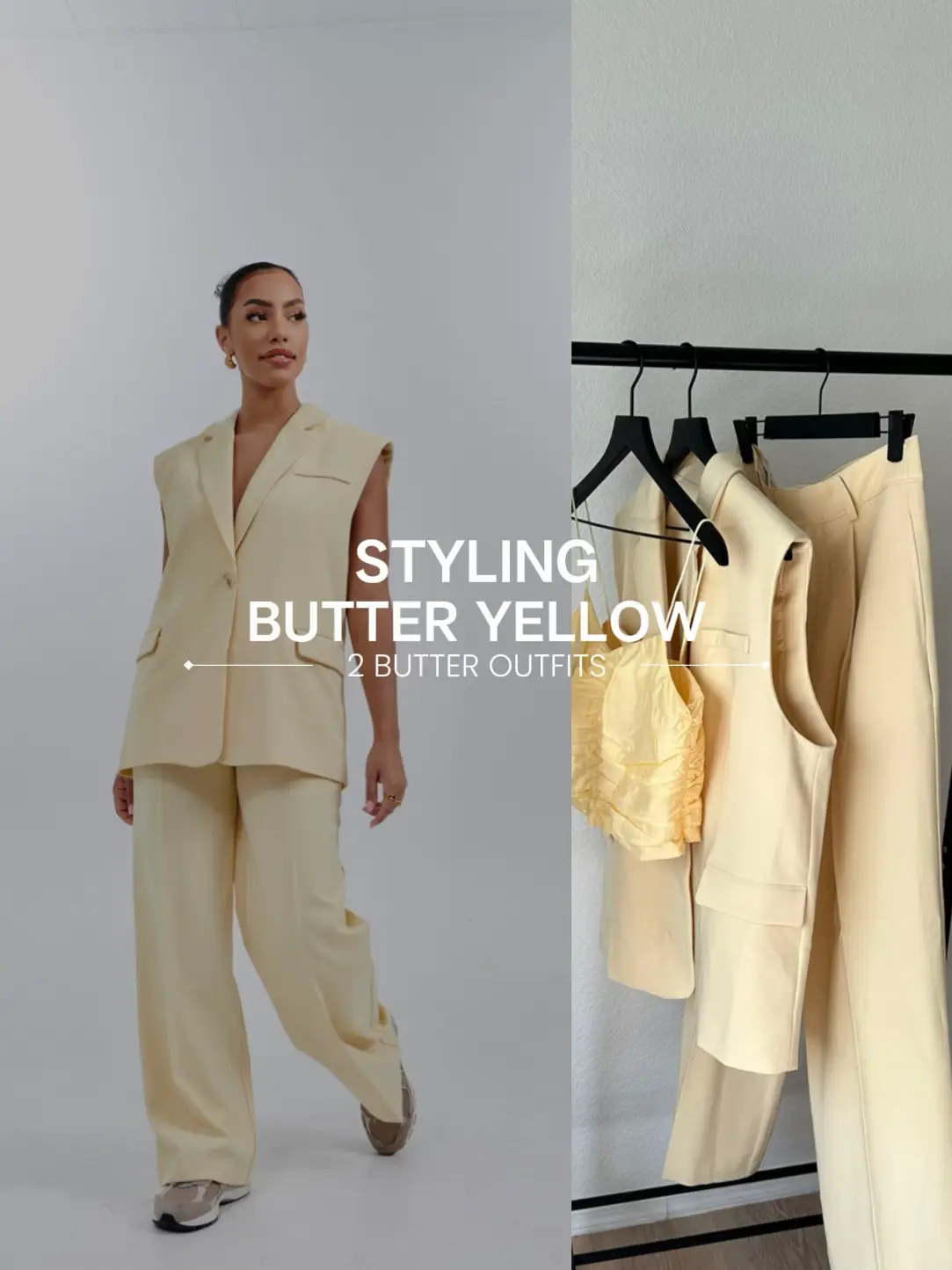 STYLE BUTTER YELLOW WITH ME // 2 OUTFITS | Gallery posted by Devon Lassiter | Lemon8