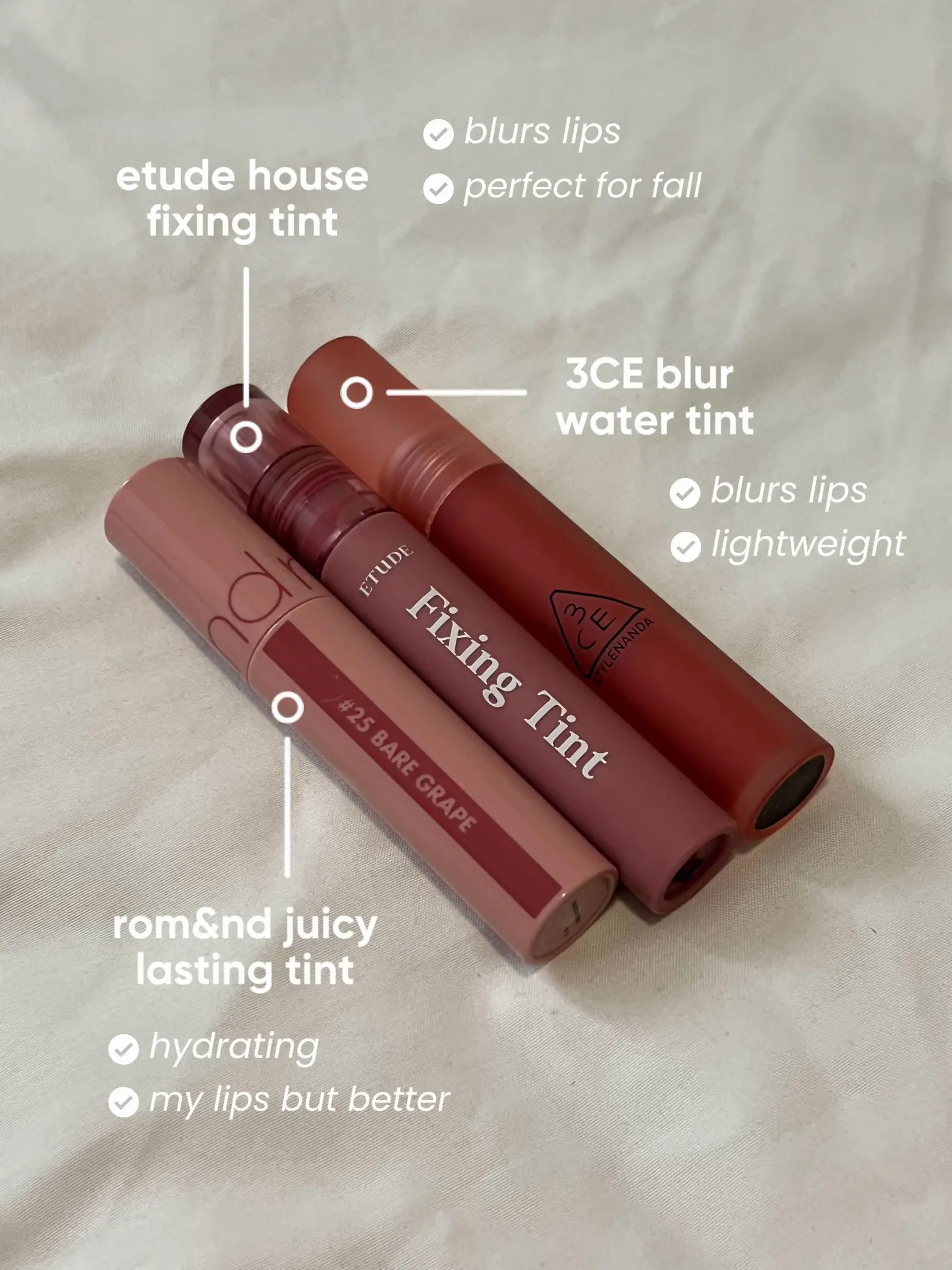 my favorite korean lip tints! | Gallery posted by sharon ★ | Lemon8