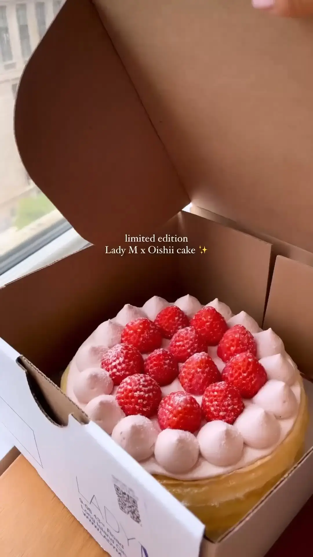 Have you had the Oishii Omakase Berry Mille Crêpe? | Video published by ...