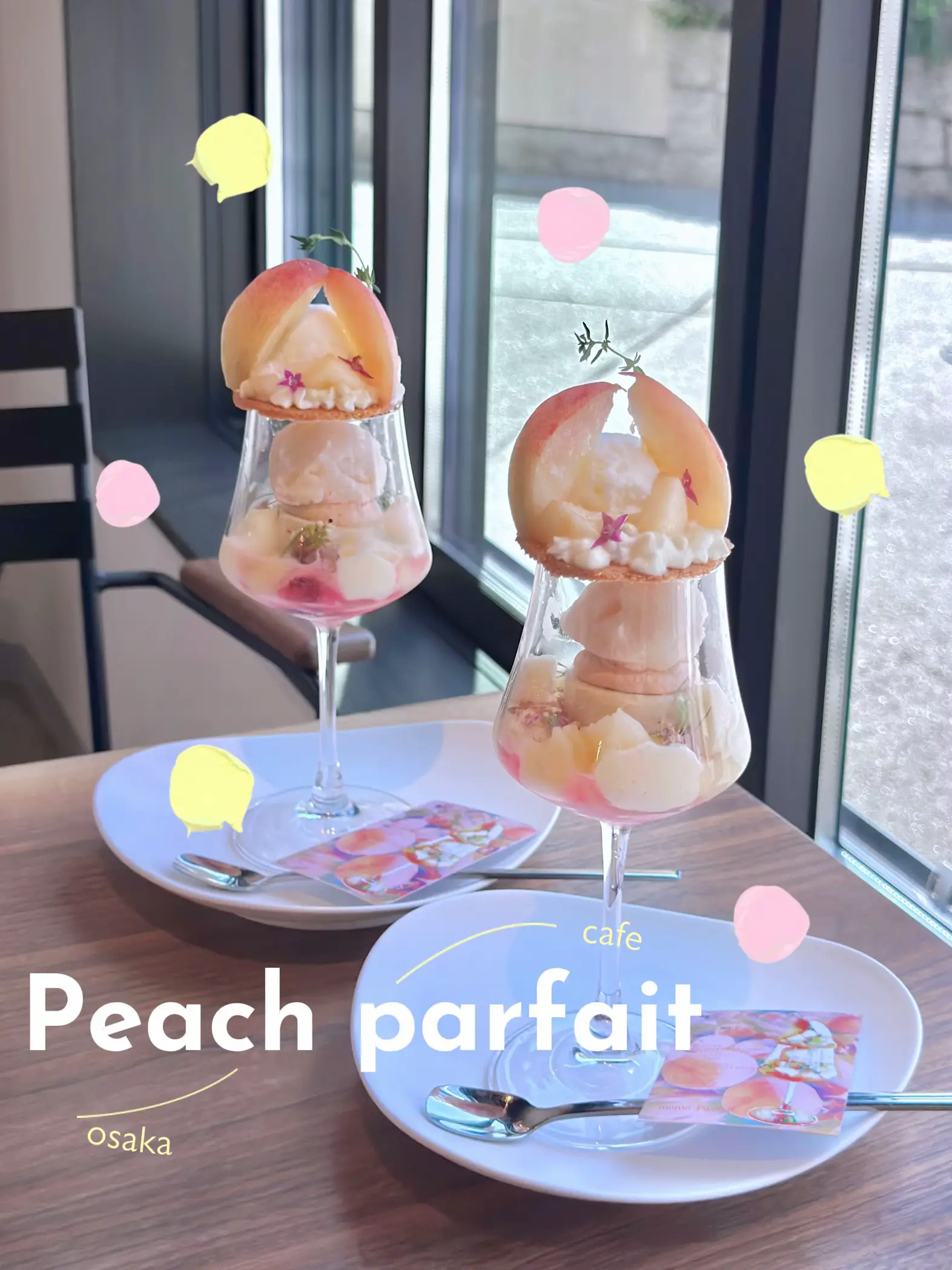 繊細で美しい桃パフェ🍑🥄 ️ | AKANEが投稿したフォトブック | Lemon8