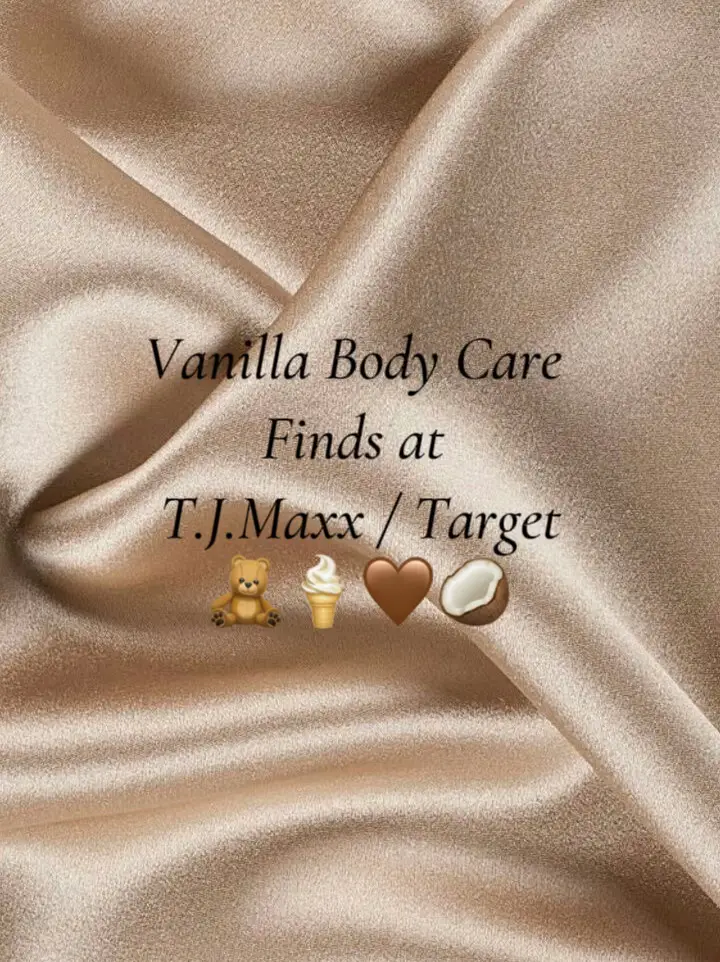 Vanilla Body Care Finds at T.J.Maxx and Target | Gallery posted by ...