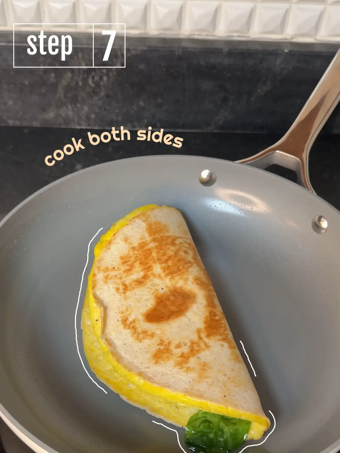 HIGH PROTEIN BREAKFAST WRAP🥗 | Gallery posted by denise hamdan | Lemon8