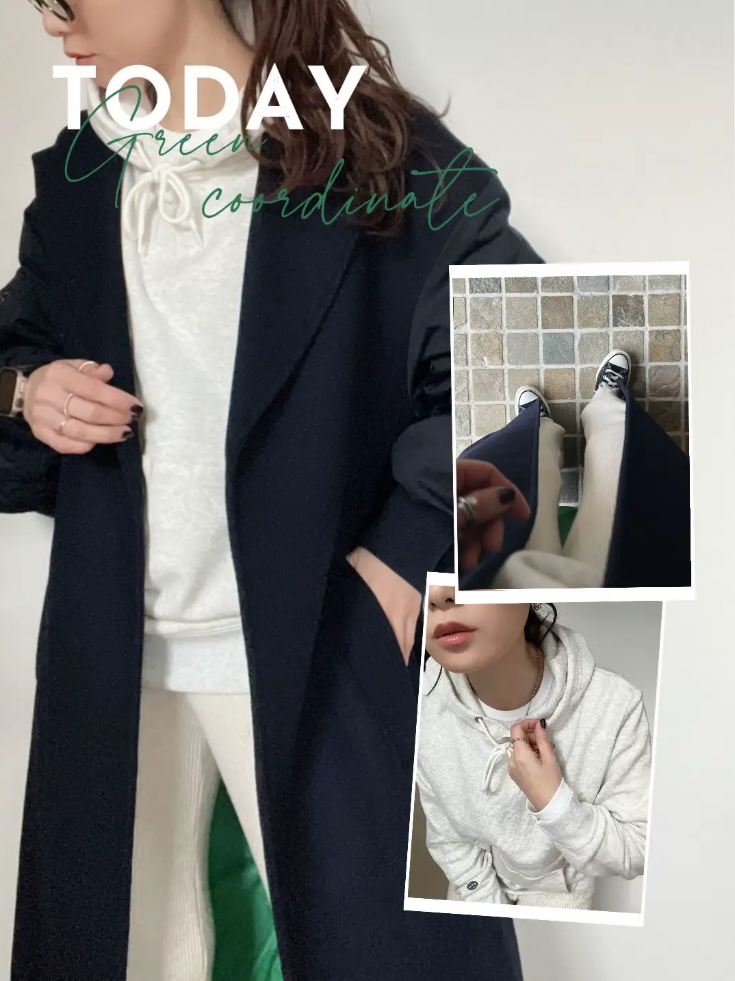 zara × UNIQLO สีเขียว | แกลเลอรีที่โพสต์โดย tomo. | Lemon8