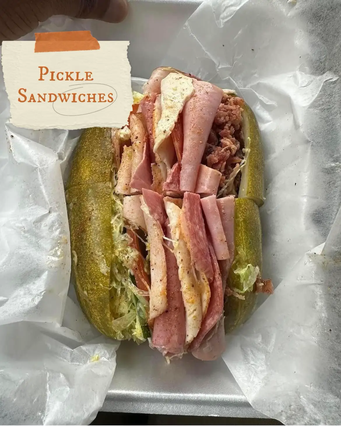Pickle Sandwiches | Gallery posted by Fancy 🩵Dixon | Lemon8