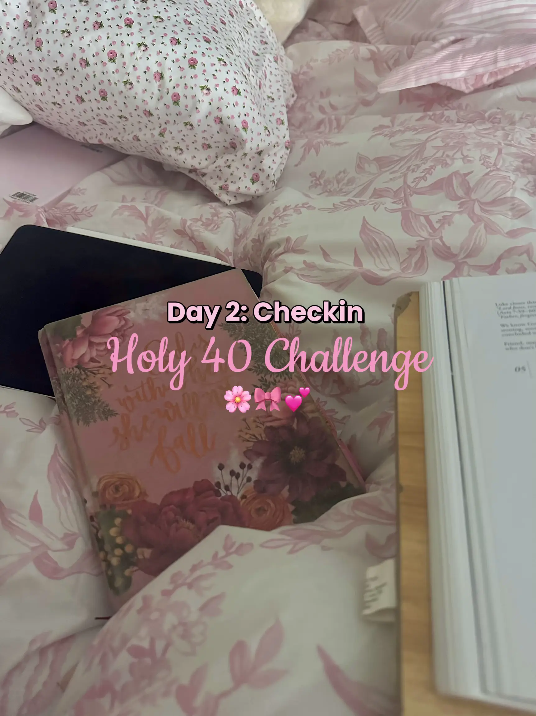 Holy 40 Challenge: Day 2 Check in 🌸 | Gallery posted by Aeoris | Lemon8