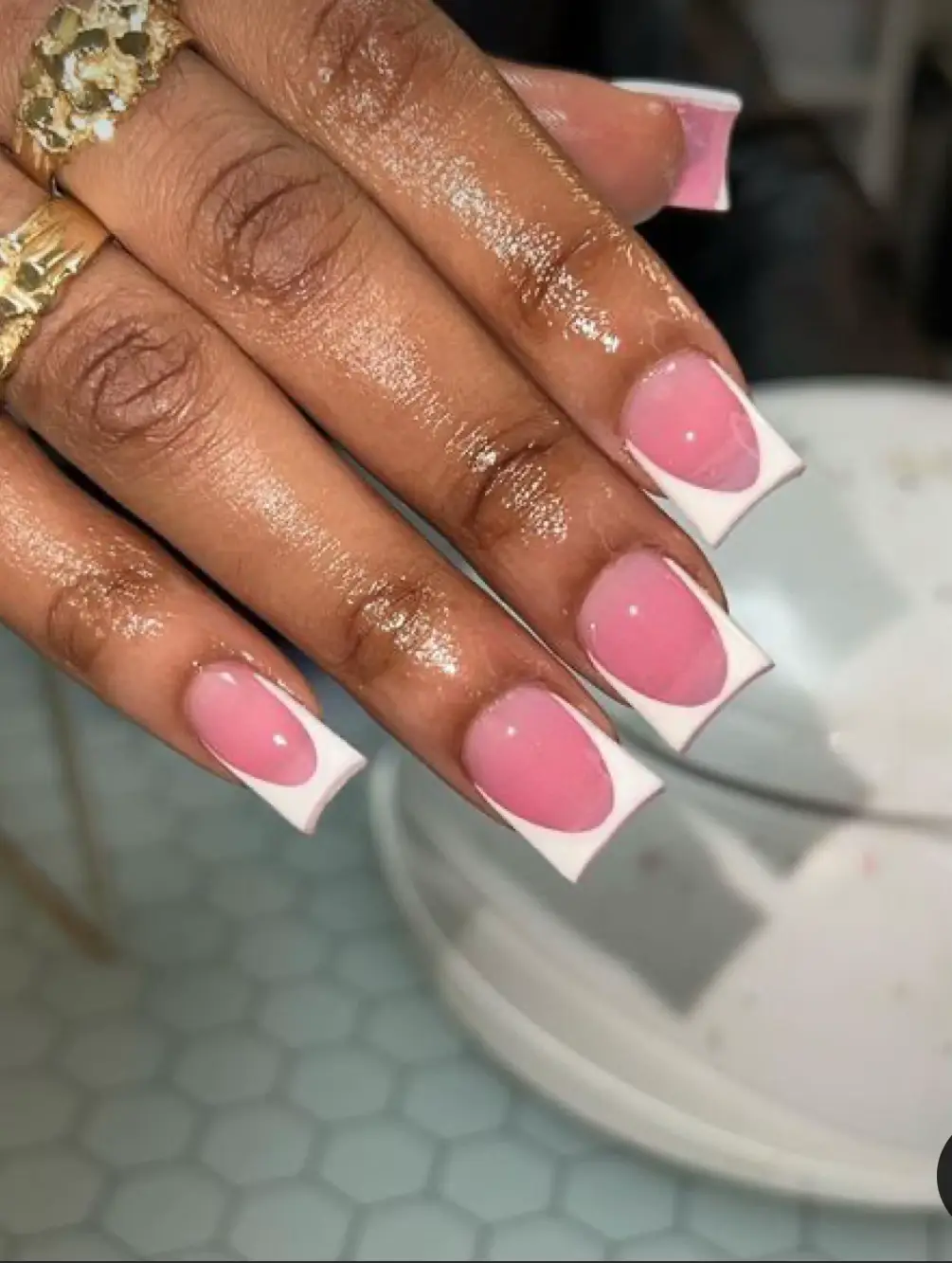Cute French Tips💅🏽 | Gallery posted by Asia Chambers | Lemon8