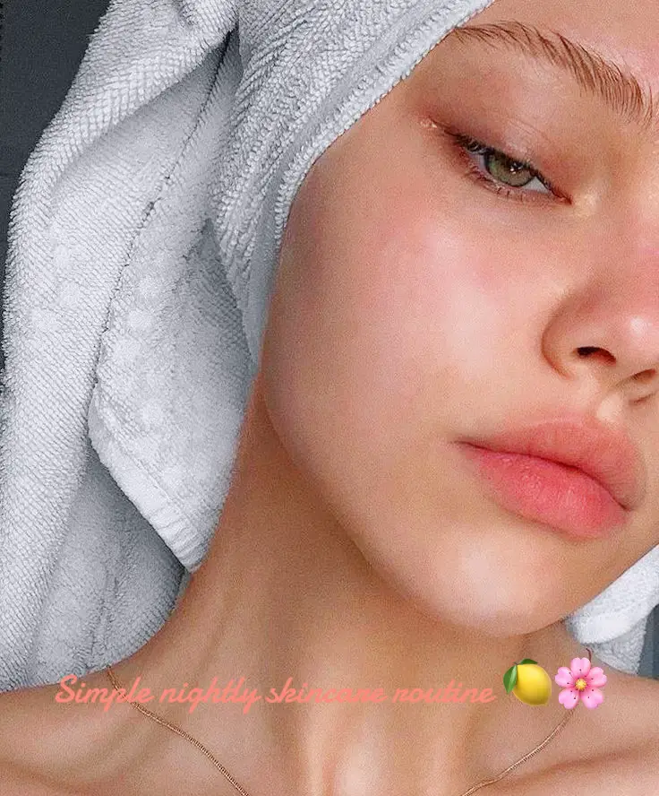 Simple nightly skincare routine 🍋🌸 | Gallery posted by Paisley JC | Lemon8