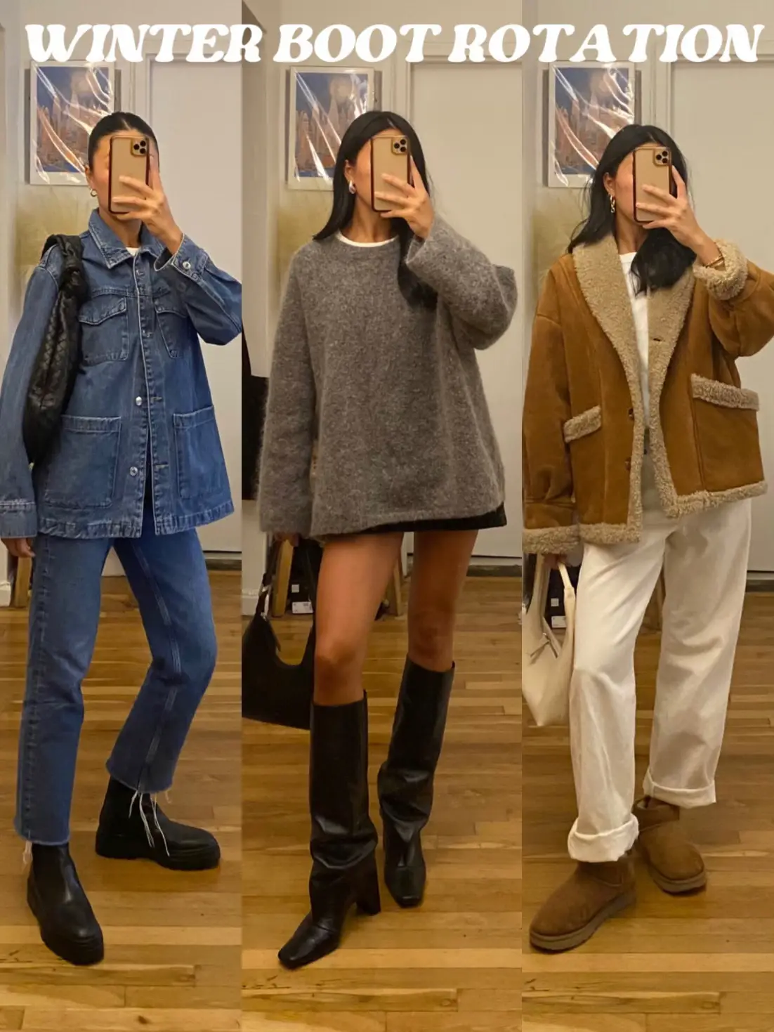 WINTER BOOT ROTATION | Gallery posted by esther | Lemon8