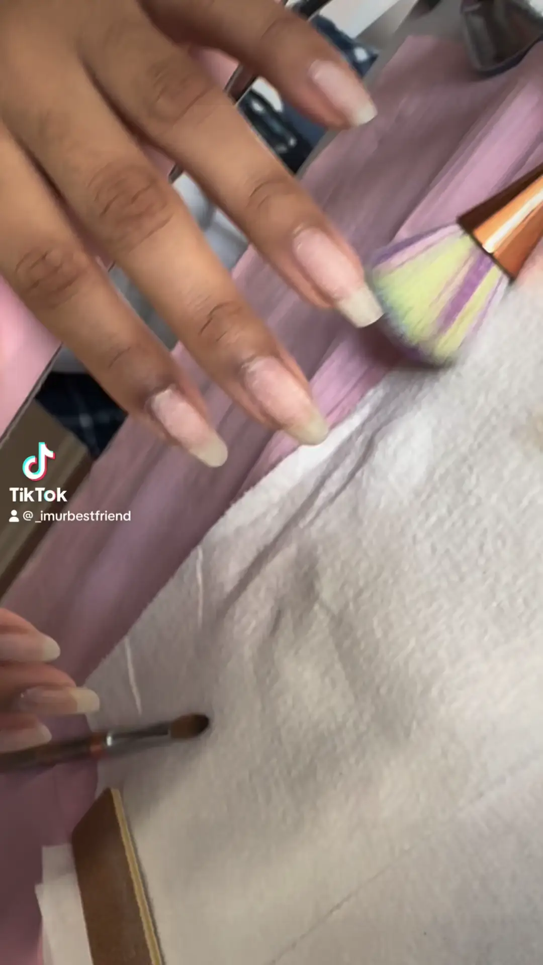 Princess Pink Nail Set | Video published by NailTopia | Lemon8