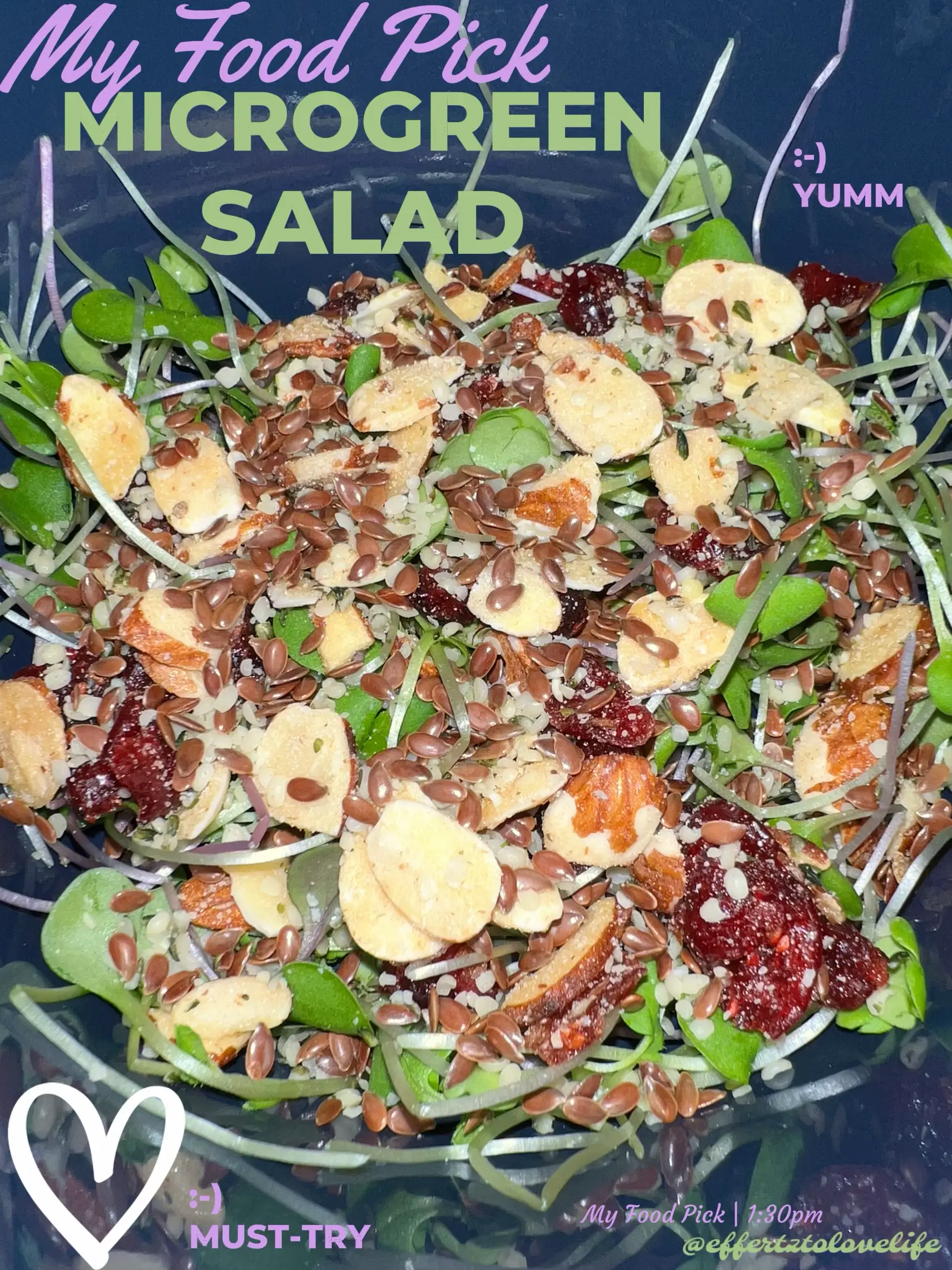 Microgreen Salad | Gallery posted by Alexis Effertz | Lemon8