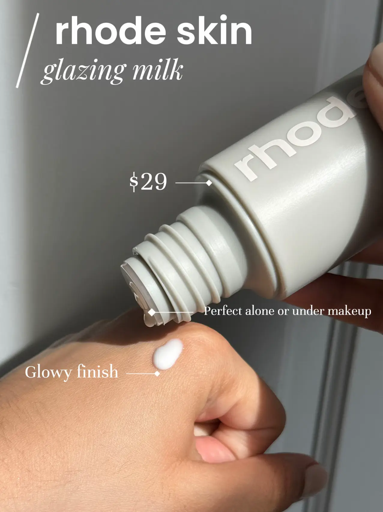 rhode skin glazing milk >>> | Gallery posted by cathalyn | Lemon8