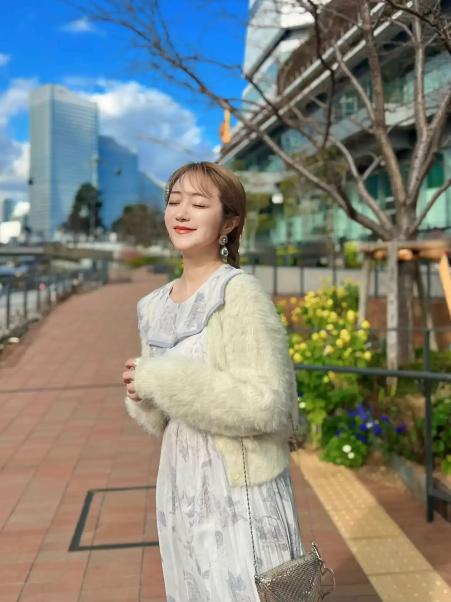 【春コーデ🌷】一枚できまる花柄ワンピ💐 | ayanon♡が投稿したフォトブック | Lemon8