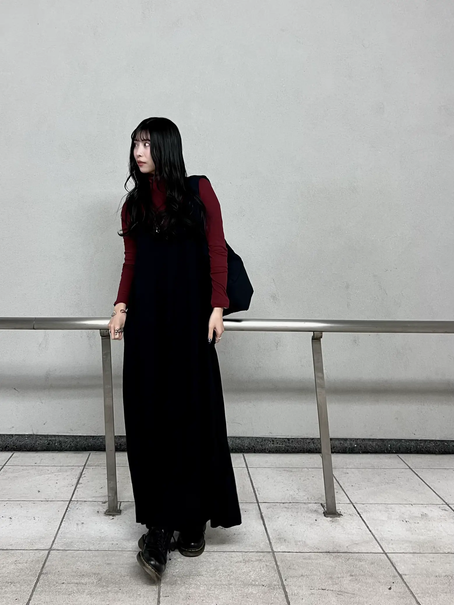 【GU】 990 เยน ทำด้วยเต่าแดง ฤดูหนาว สวมใส่ง่าย การประสานงานบาง ๆ🥀🍴 | แกลเลอรีที่โพสต์โดย MONAMI ...