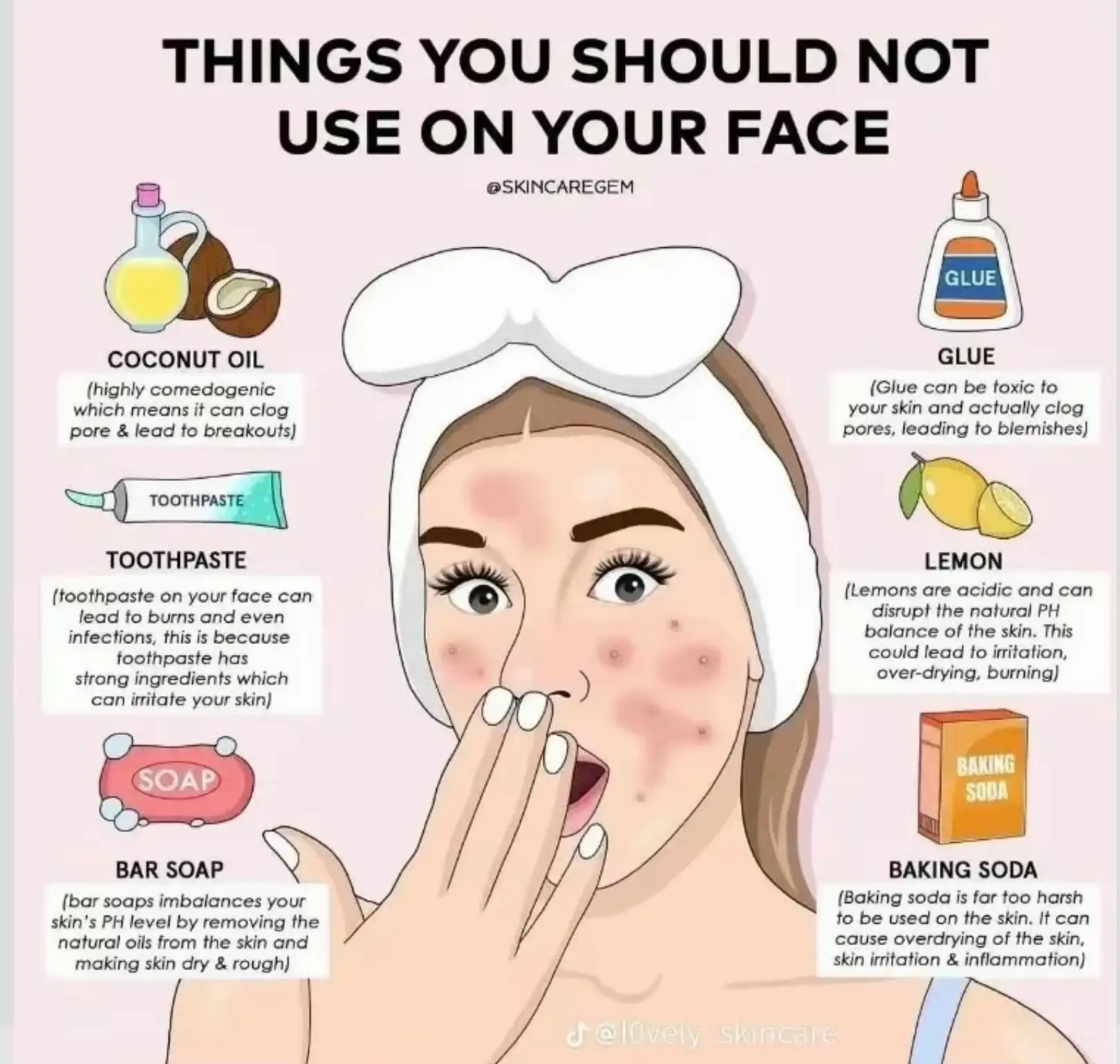 Face glow tips store