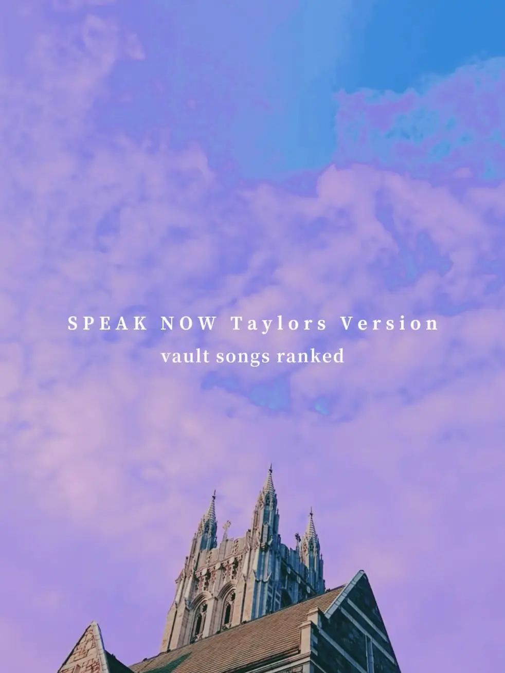 💜💜the speak now tv vault tracks >>> | Gallery posted by KATIE G | Lemon8
