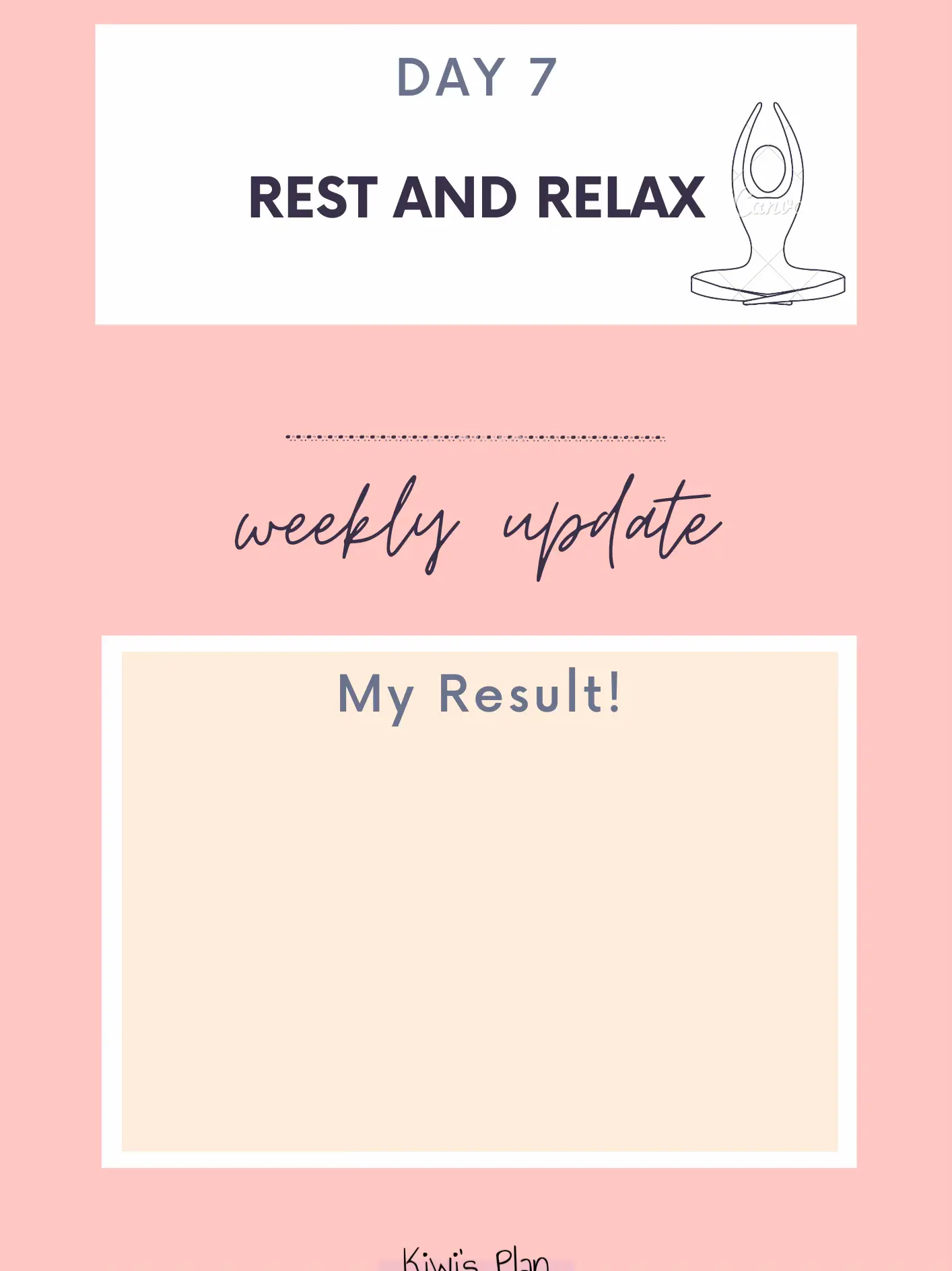 Repeatable Weekly Exercise Plan | Gallery posted by Kiwi’s Plan | Lemon8