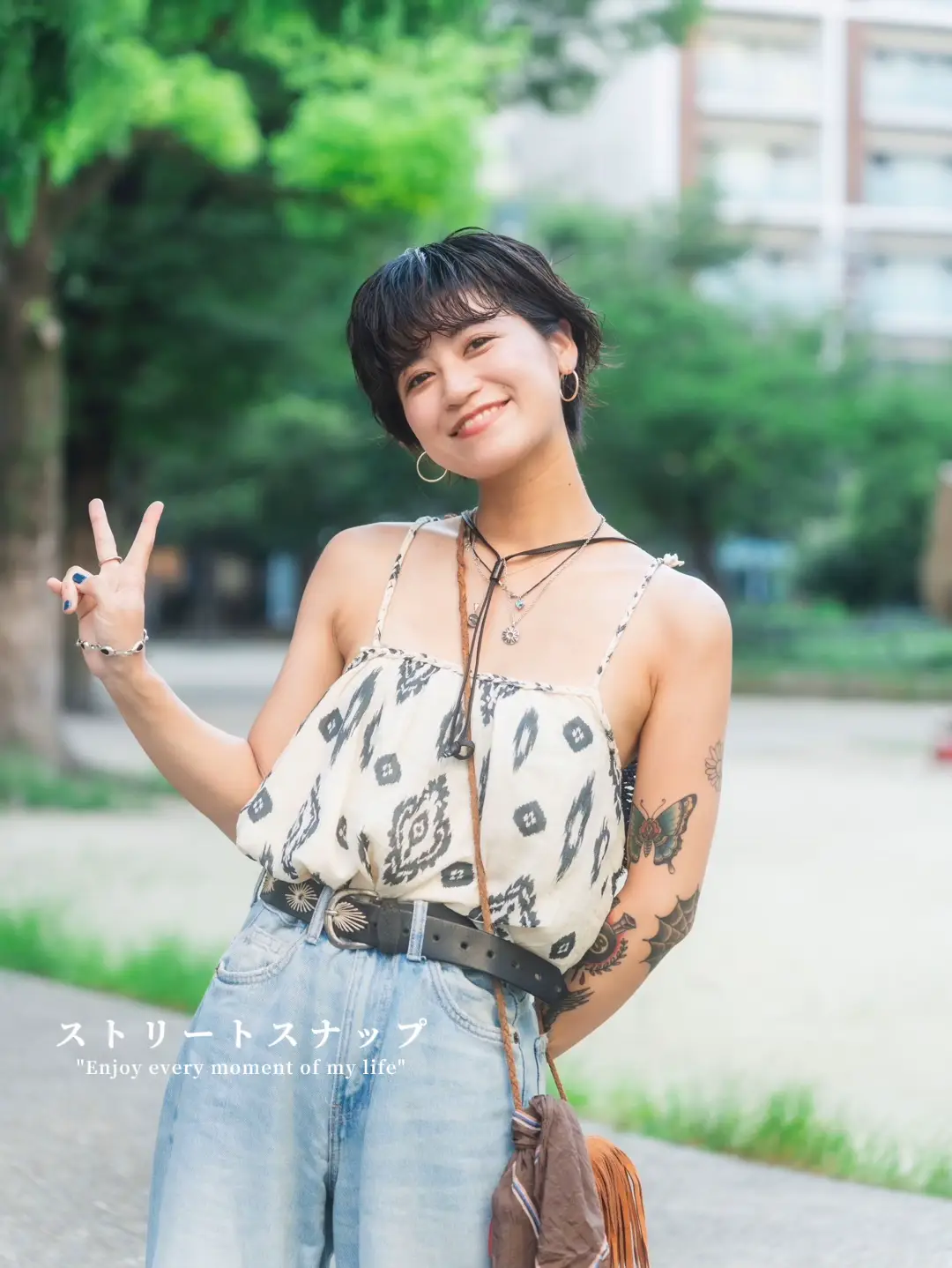 タトゥー美女をスナップ📸 | RYOの投稿動画 | Lemon8