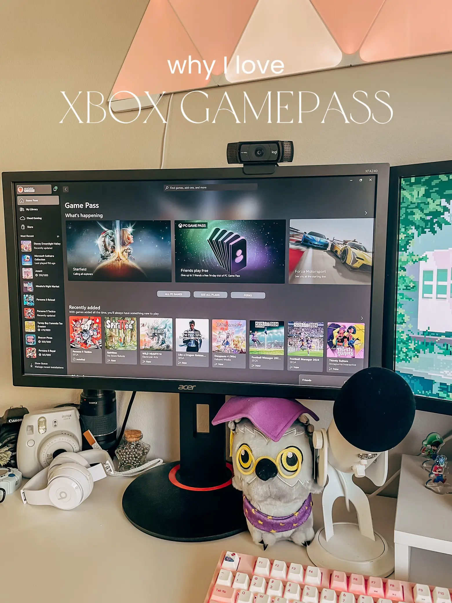 why I love xbox gamepass! 🎮 | Gallery posted by adrianna | Lemon8