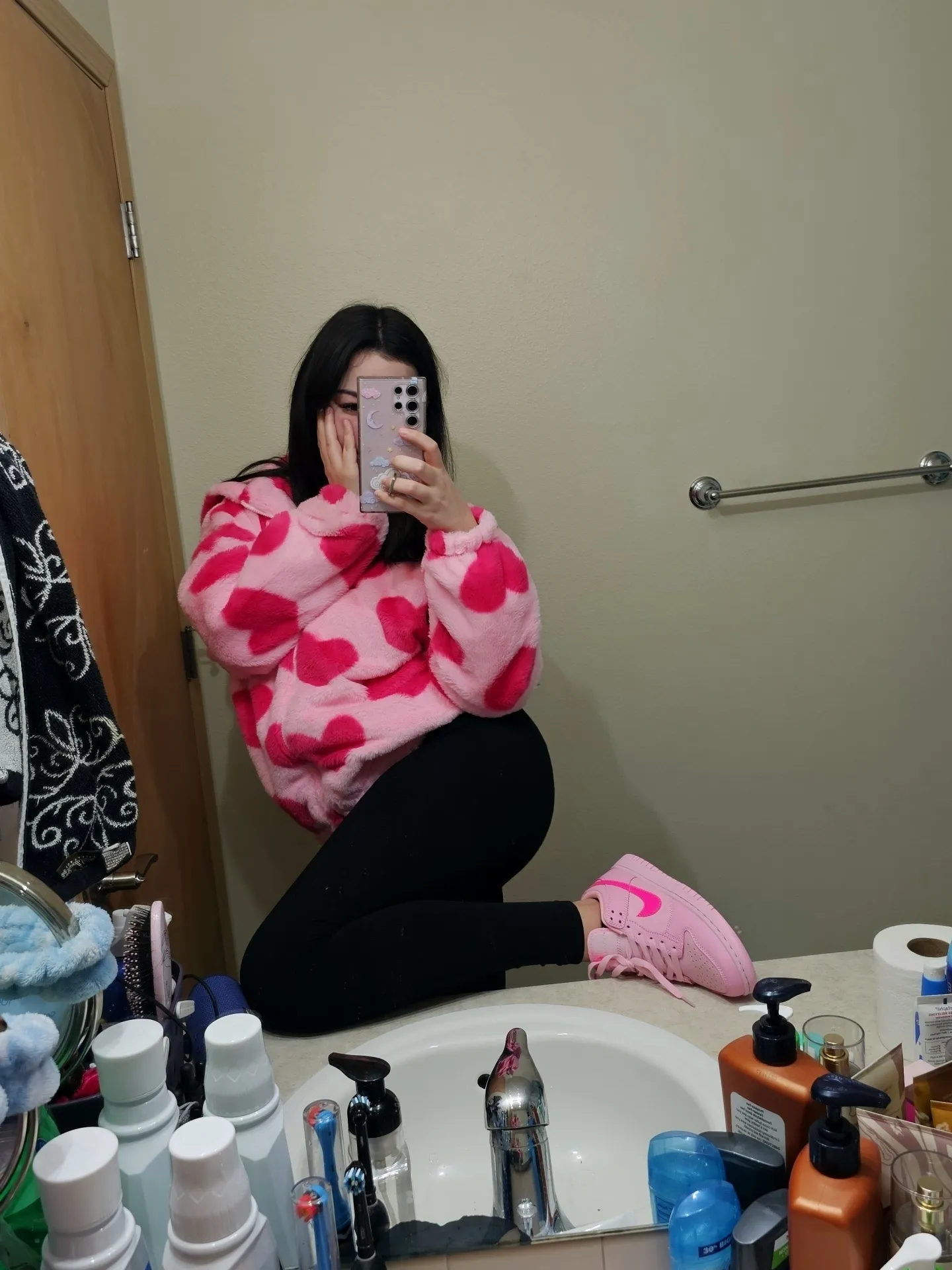 Triple Pink Dunks - fence find | Gallery posted by Blu | Lemon8