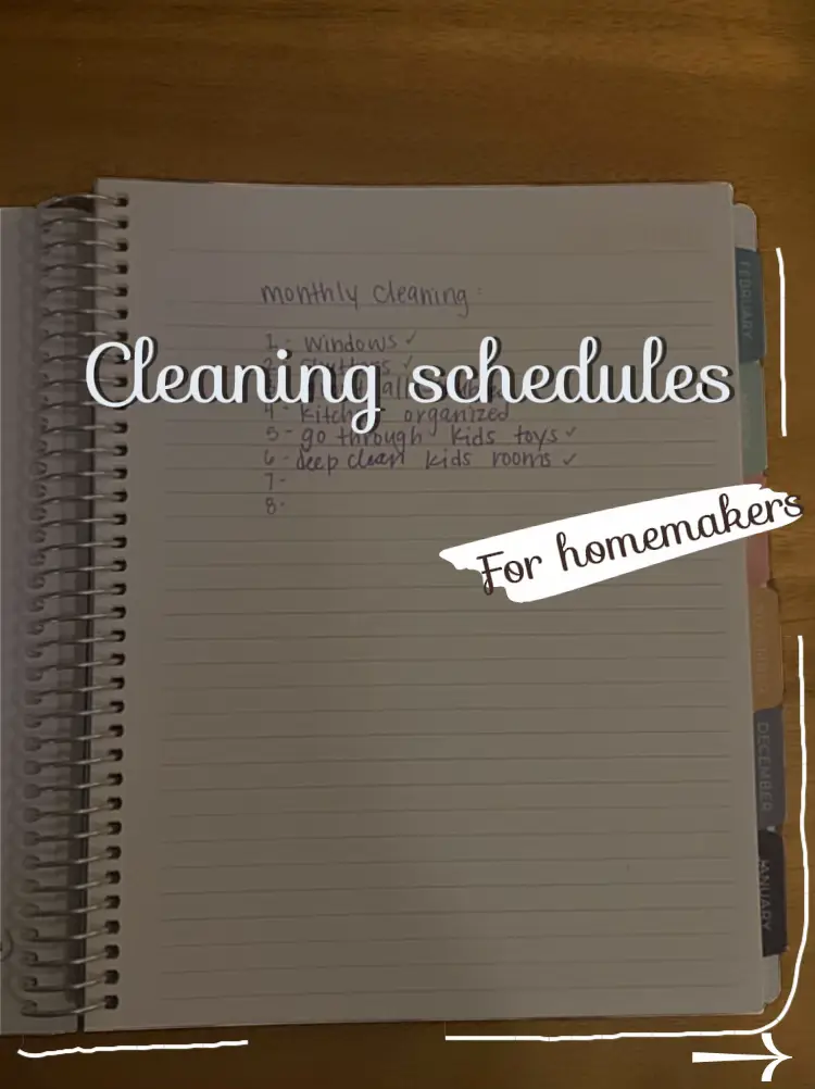 Cleaning schedules | Gallery posted by mrschelsbates | Lemon8